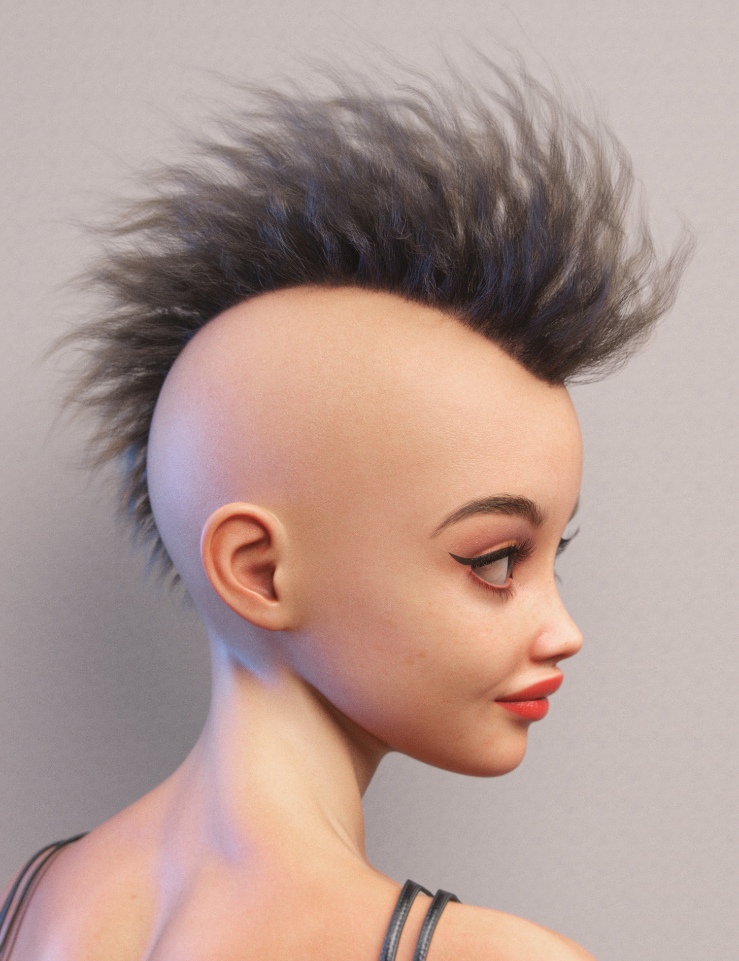 LI Sonic-Wave Hair for Genesis 9 | Daz 3D