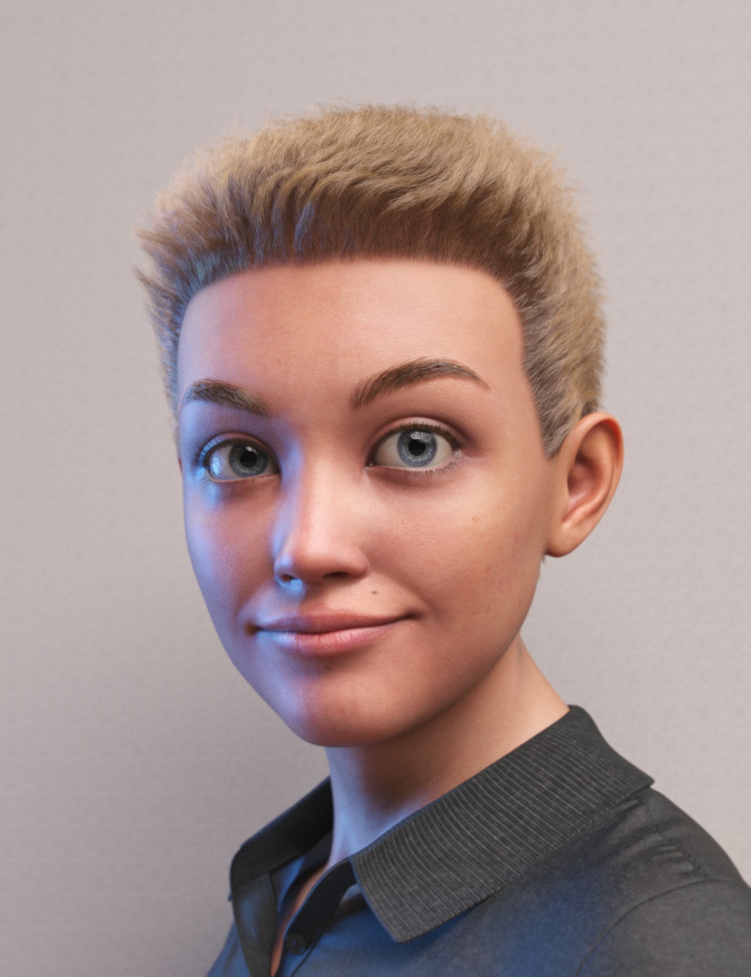 LI Sonic-Wave Hair for Genesis 9 | Daz 3D