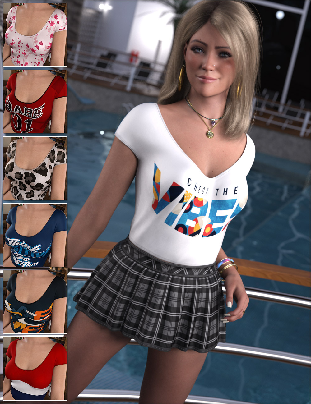 Necessary Textures for OOT 10in1 Sophisticated Wardrobe | Daz 3D