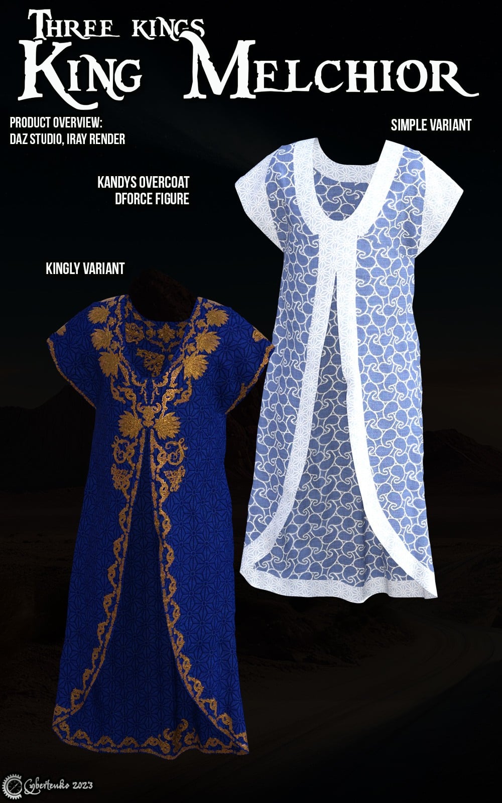 Three Kings - King Melchior | Daz 3D