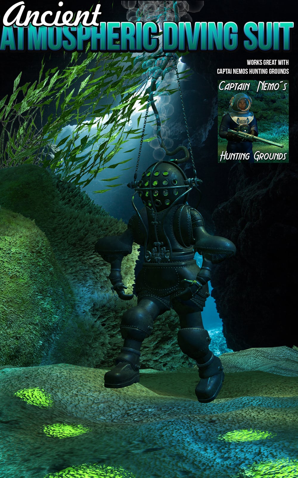 Ancient Atmospheric Diving Suit | Daz 3D