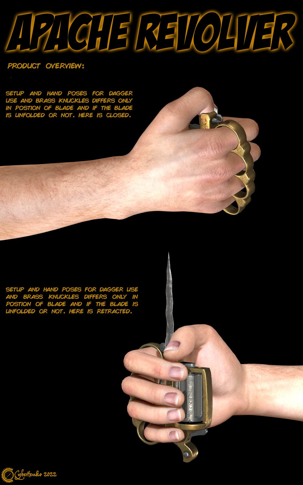 Apache Revolver | Daz 3D