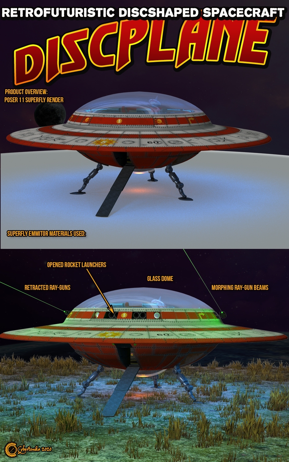 Discplane | Daz 3D