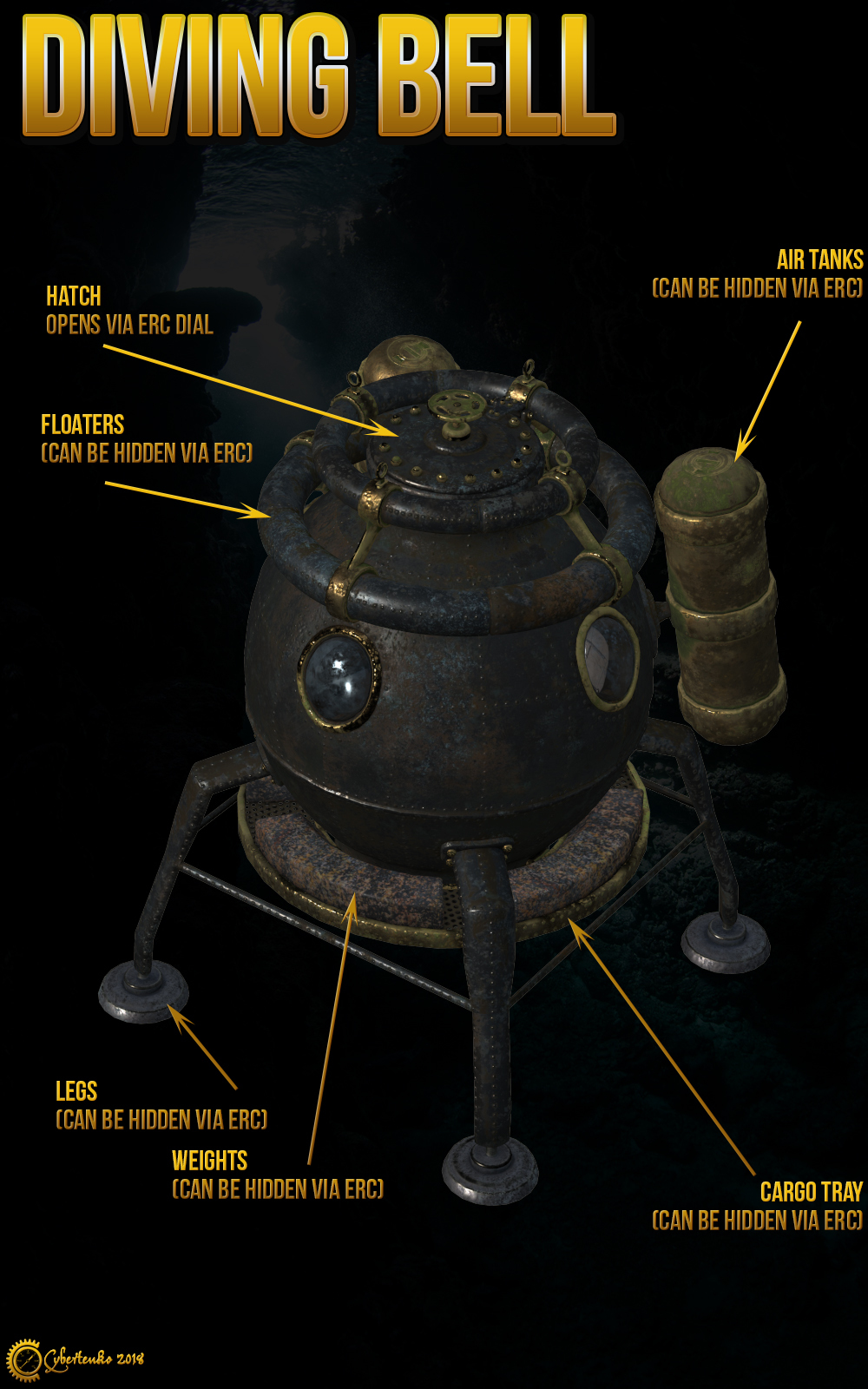 Diving Bell | Daz 3D