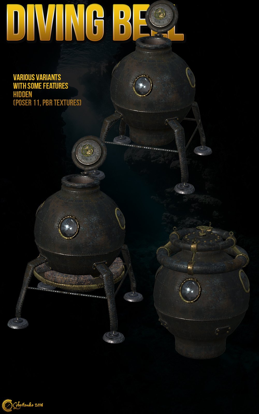Diving Bell | Daz 3D