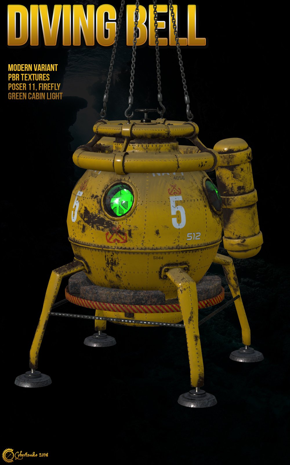 Diving Bell | Daz 3D