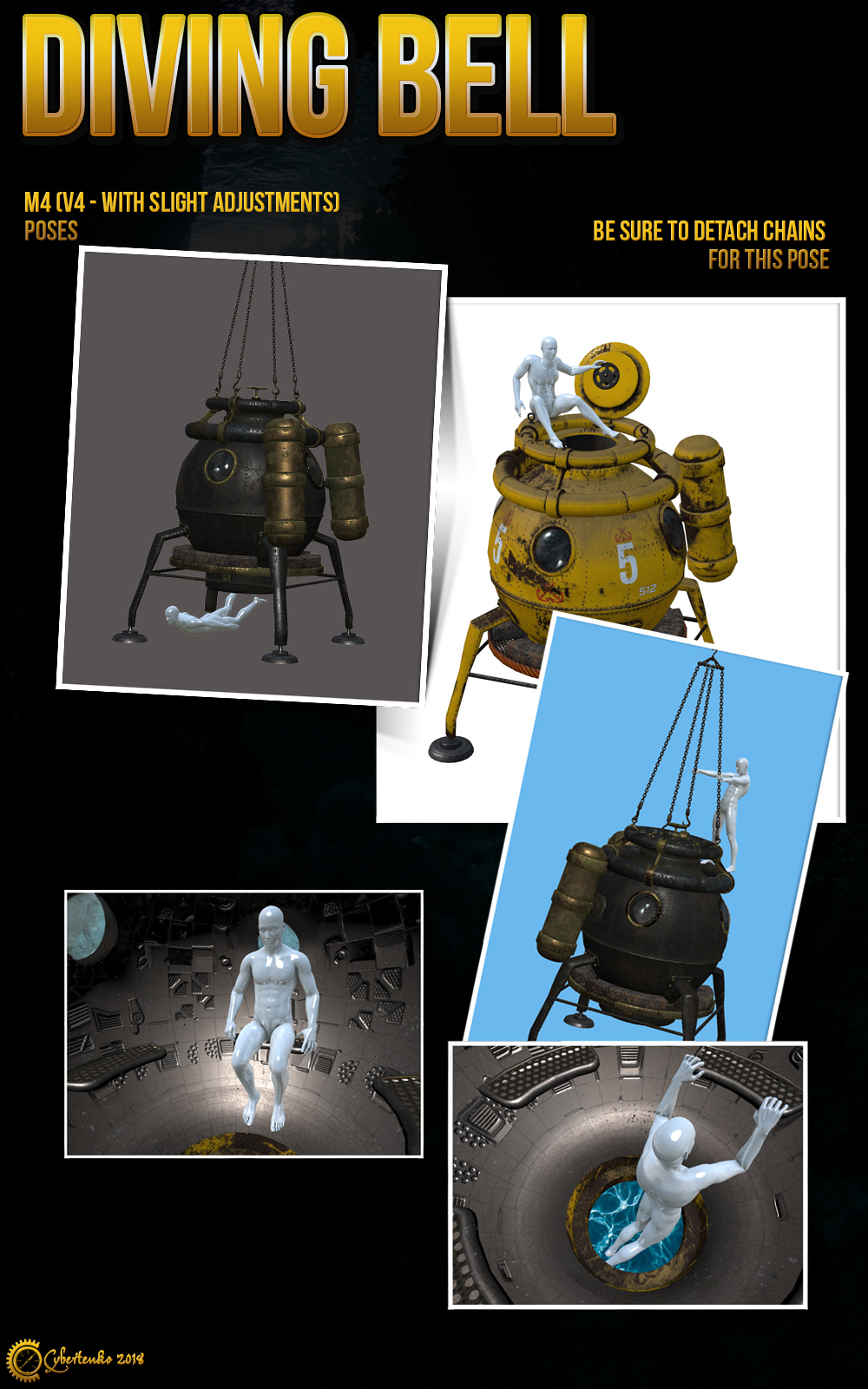 Diving Bell | Daz 3D