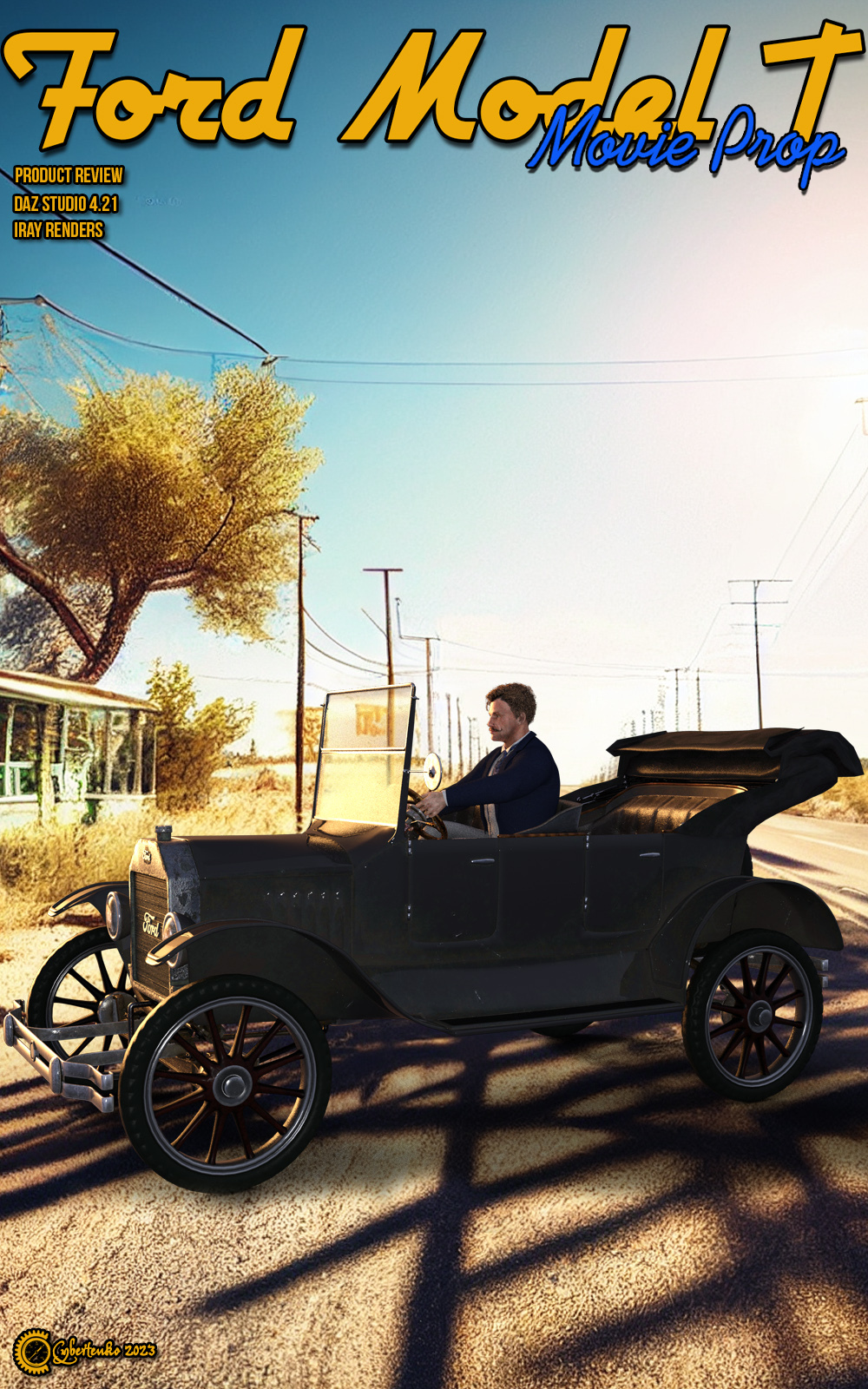 Ford Model T - Movie Prop | Daz 3D