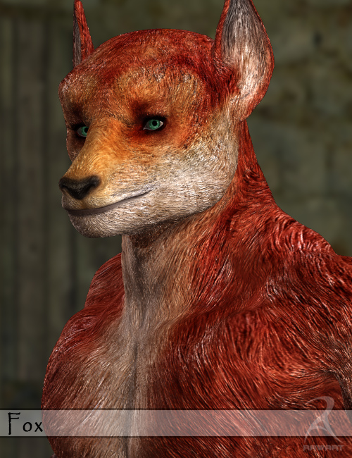 Dog World Fox | Daz 3D