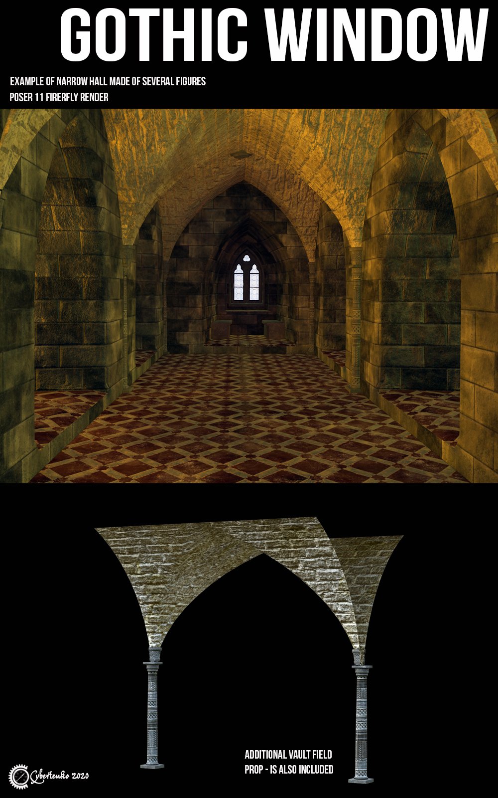 Gothic Window | Daz 3D