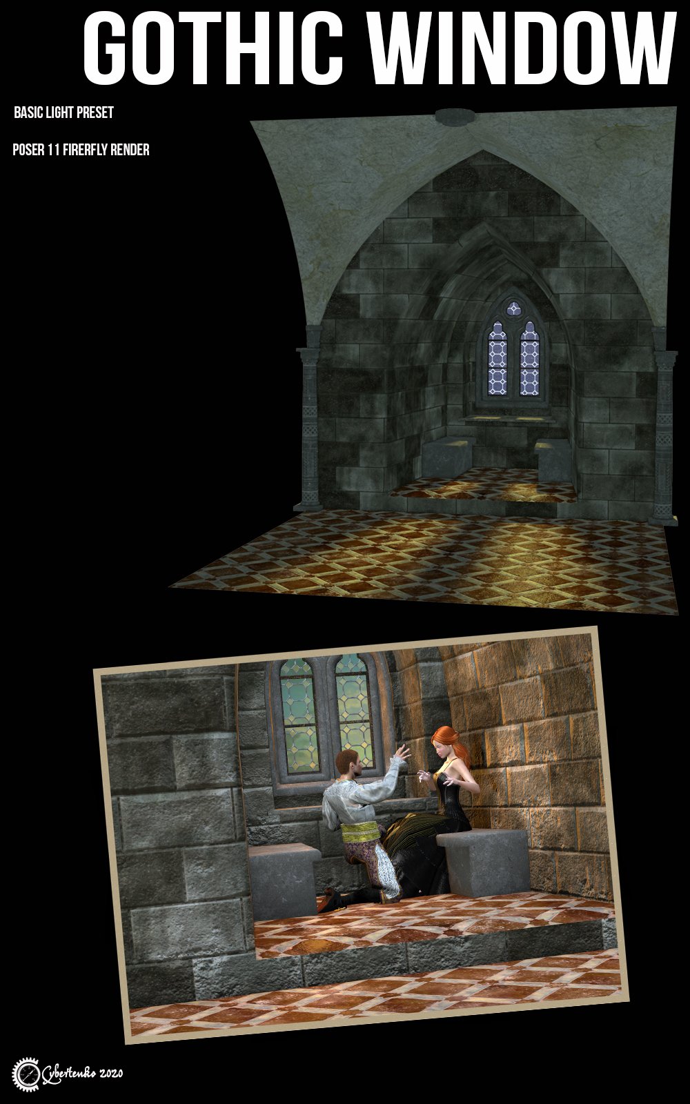 Gothic Window | Daz 3D