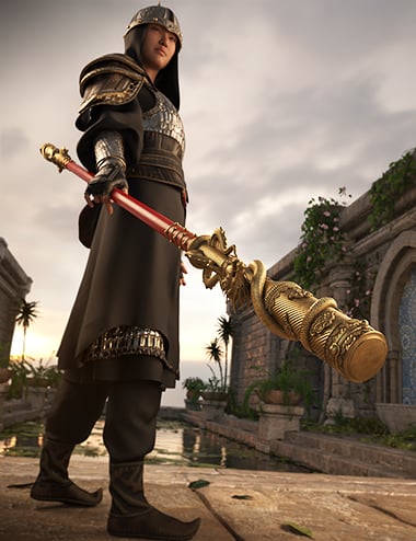 Monkey King Staff Collection | Daz 3D