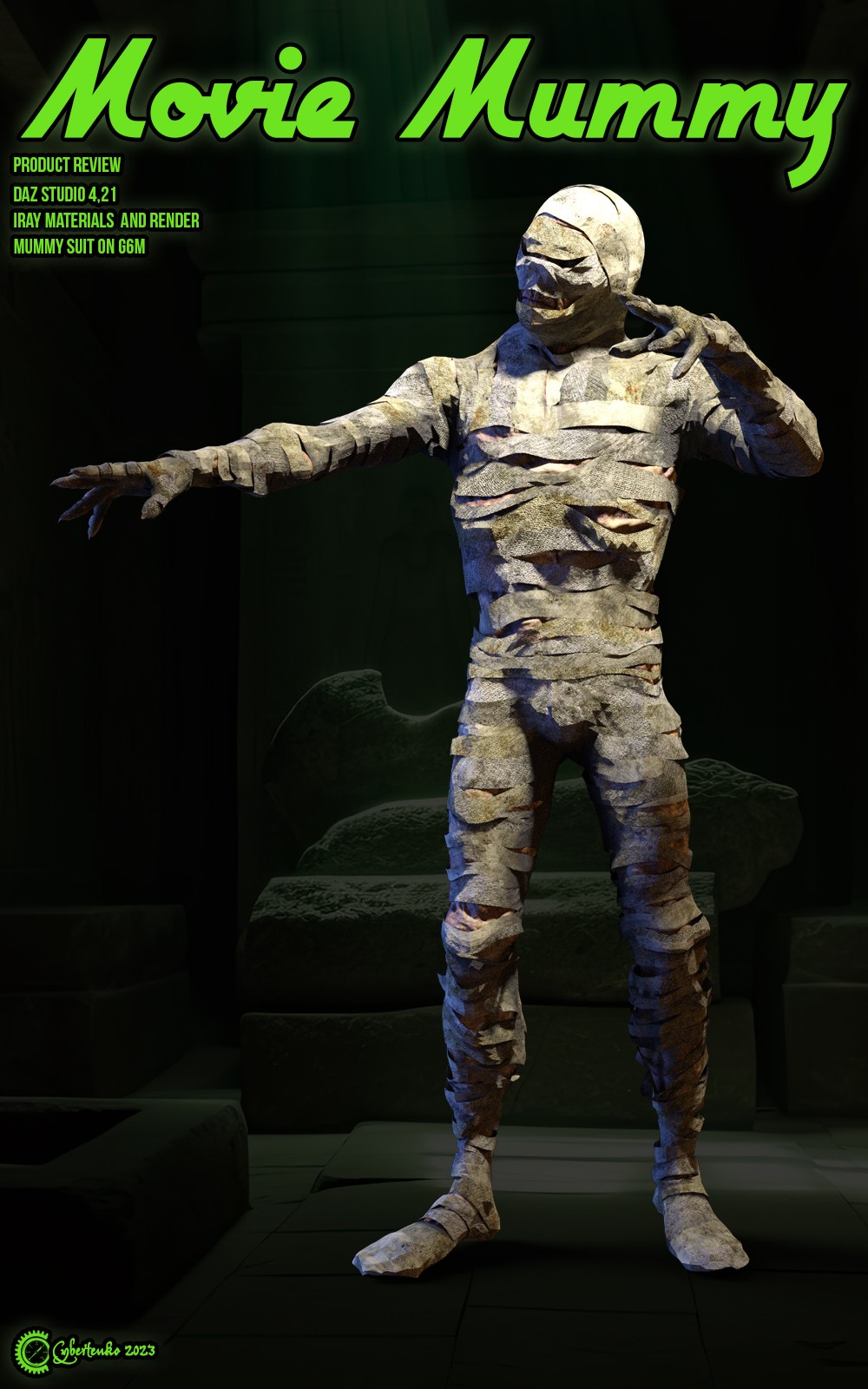 Movie Mummy for G8M | Daz 3D