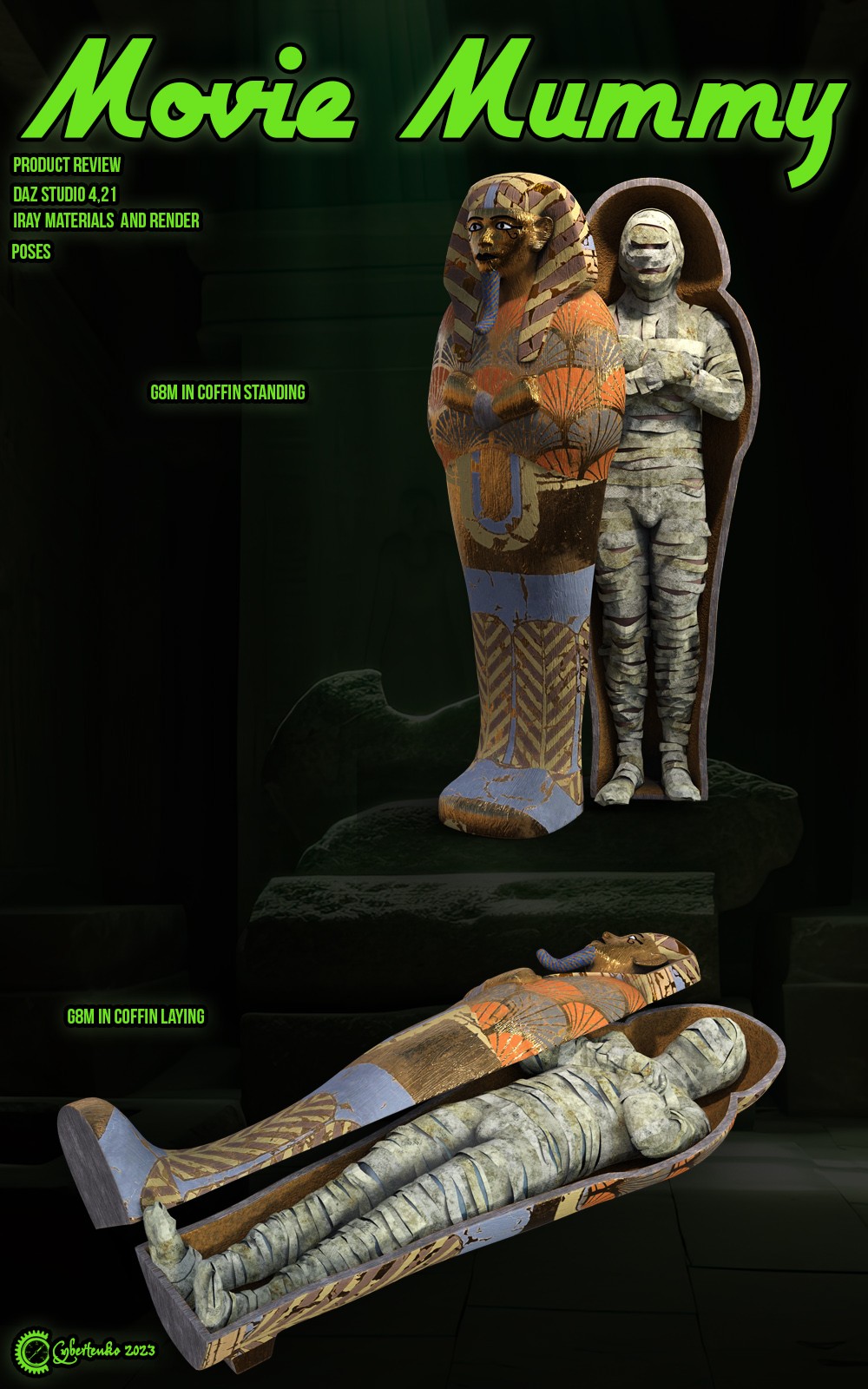 Movie Mummy for G8M | Daz 3D