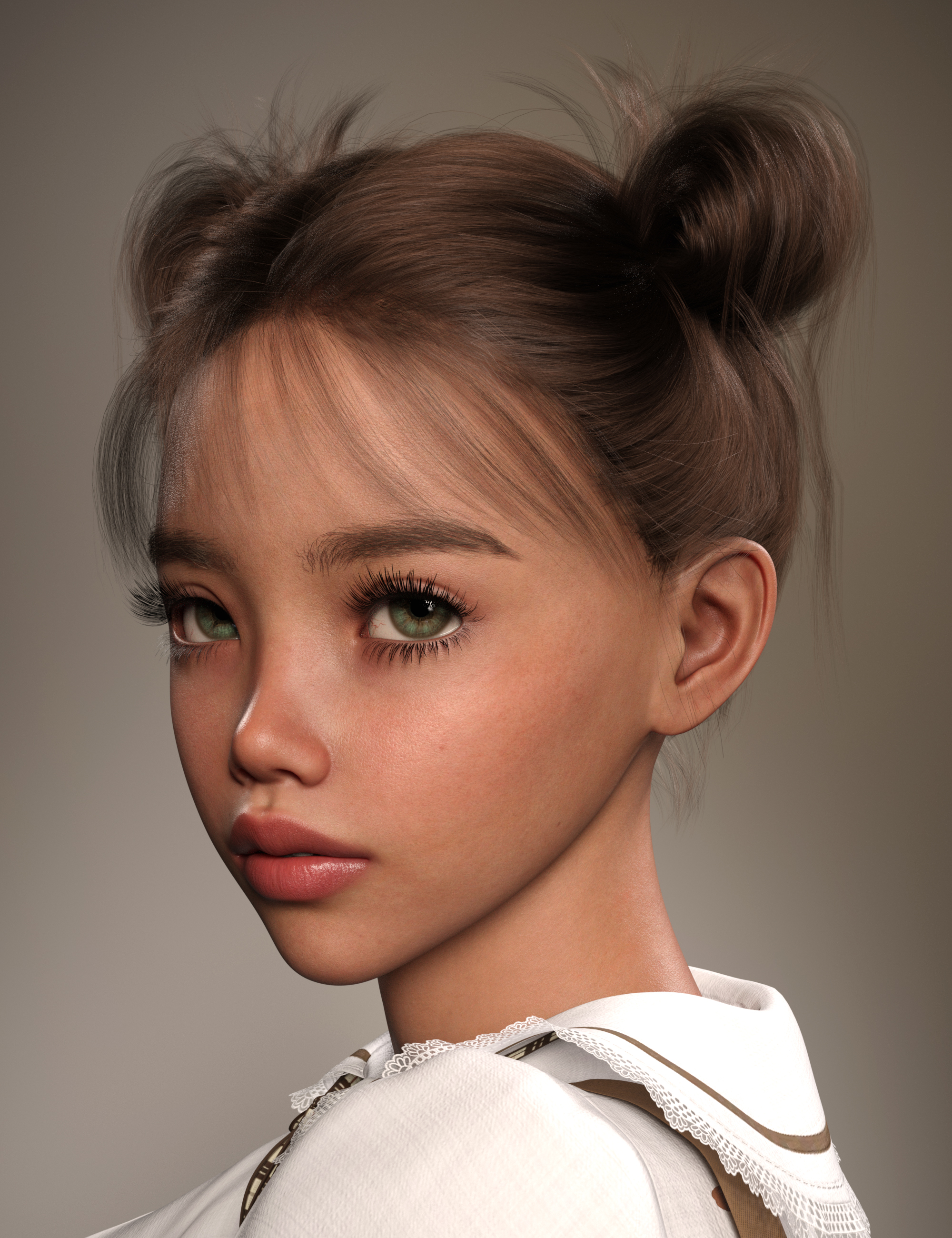 FE Split Bangs Pillow Hair for Genesis 9 | Daz 3D