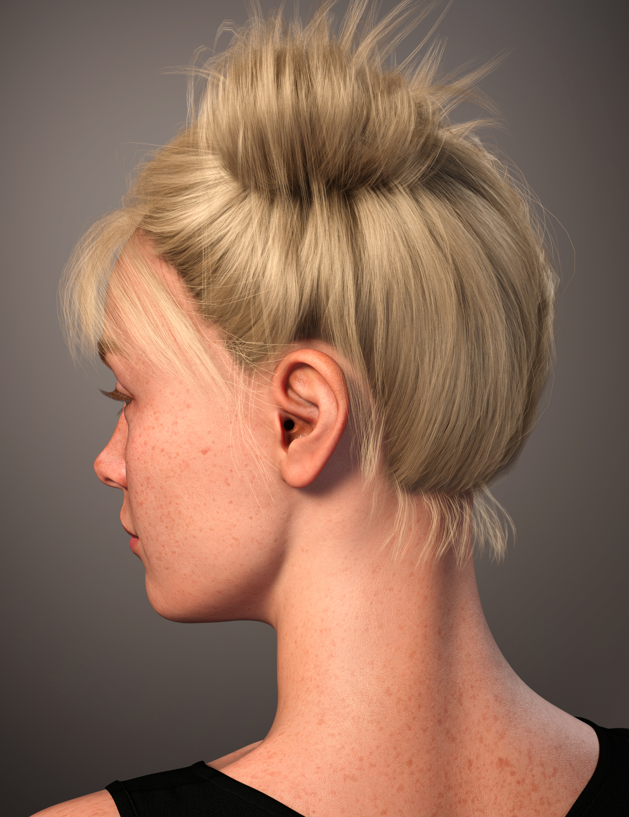 FE Split Bangs Pillow Hair for Genesis 9 | Daz 3D