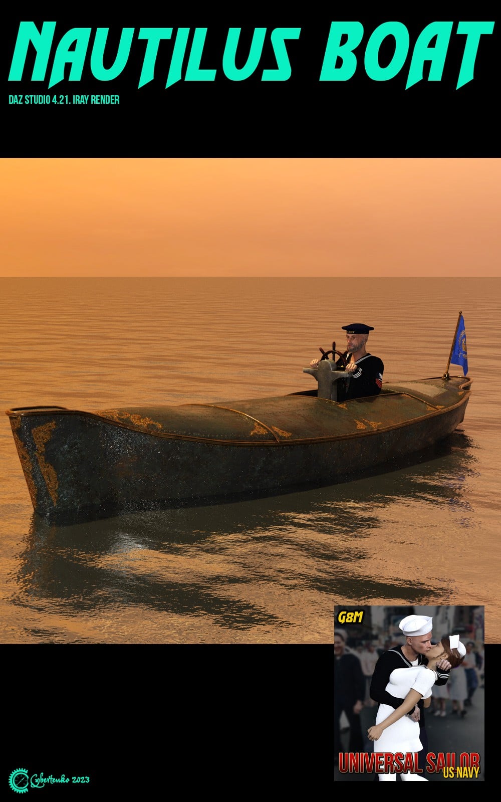 Nautilus Boat | Daz 3D