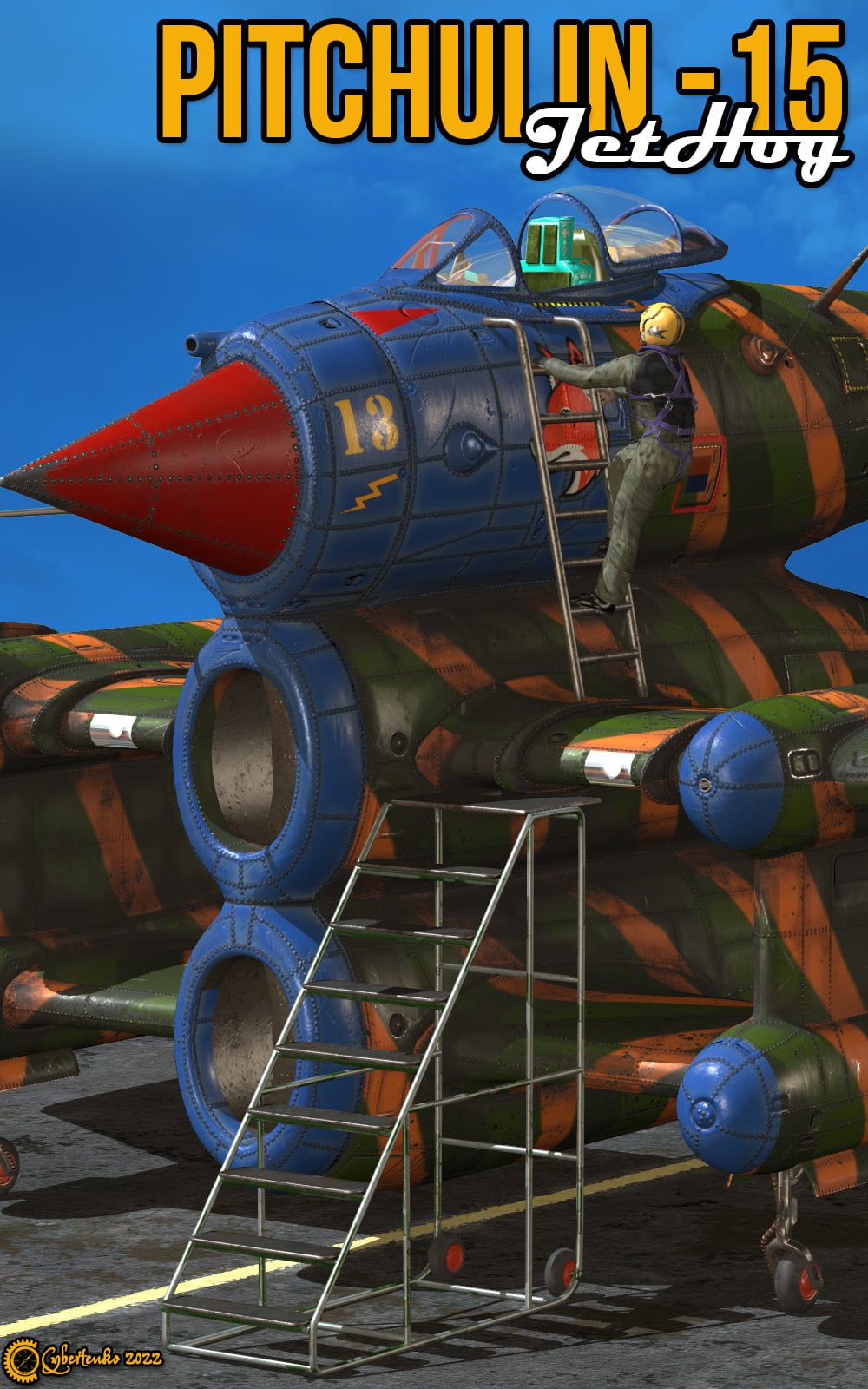 Pitchulin-15 JetHog | Daz 3D