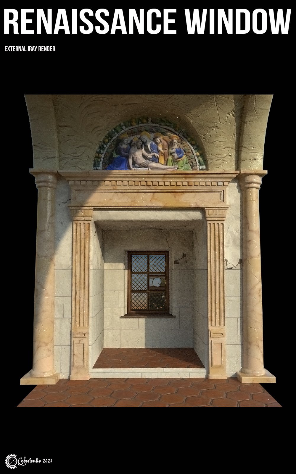 Renaissance Window | Daz 3D