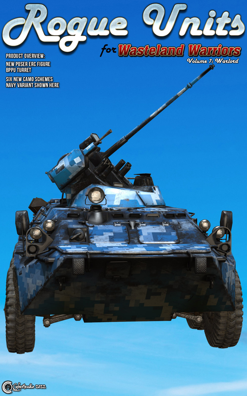 Rogue Units for Wasteland Warriors 7-Warlord | Daz 3D