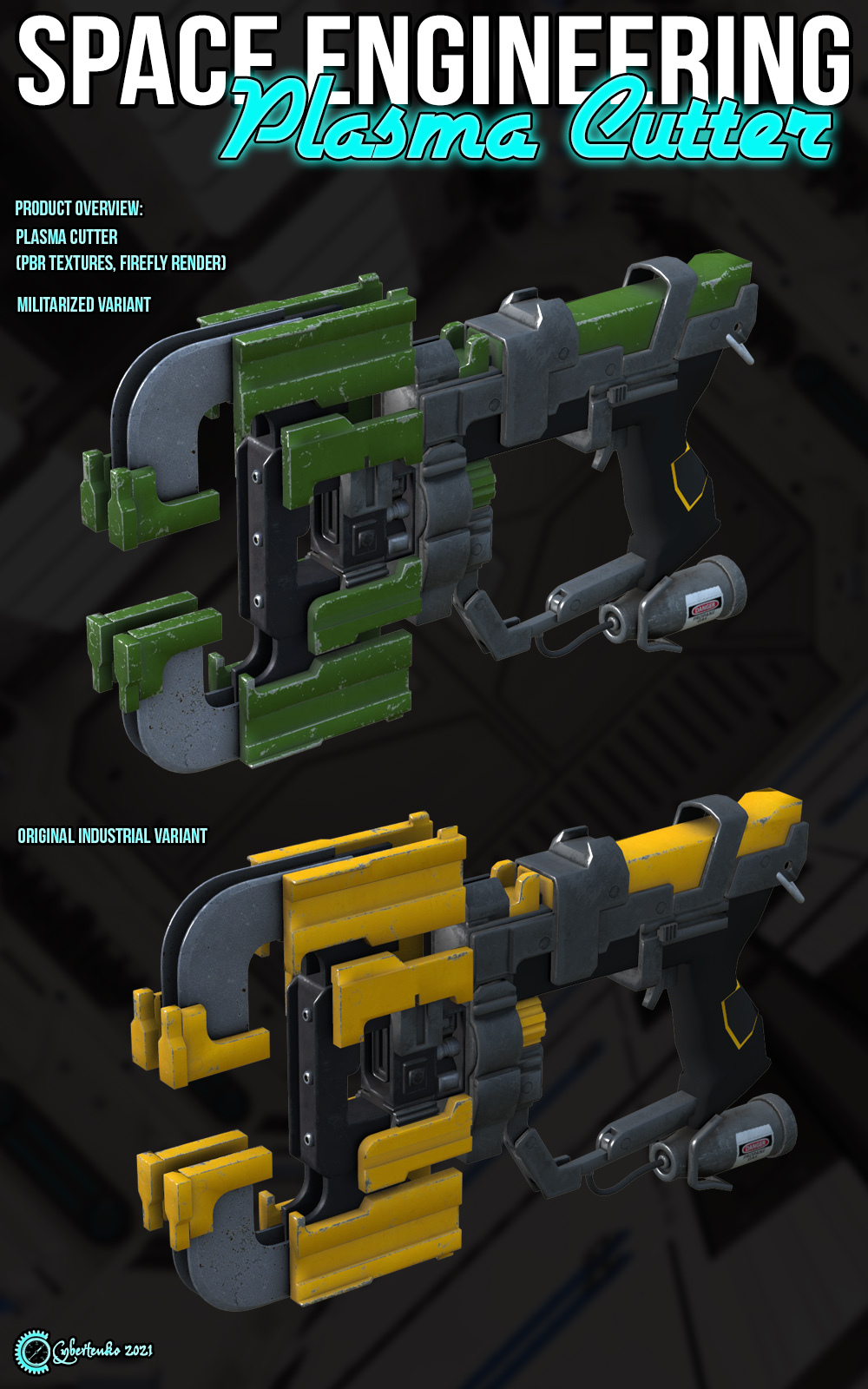 Space Engineering - Plasma Cutter | Daz 3D