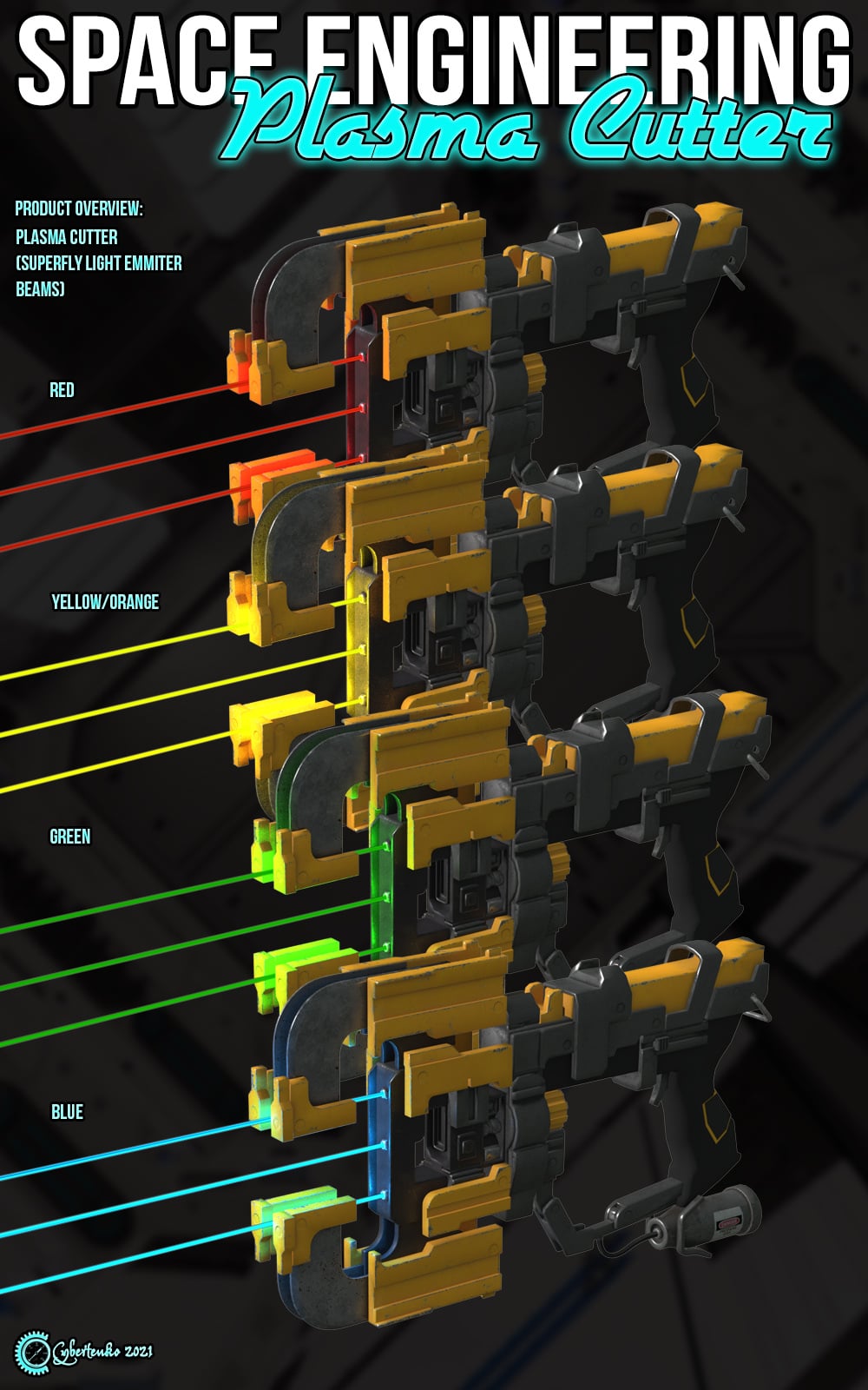 Space Engineering - Plasma Cutter | Daz 3D
