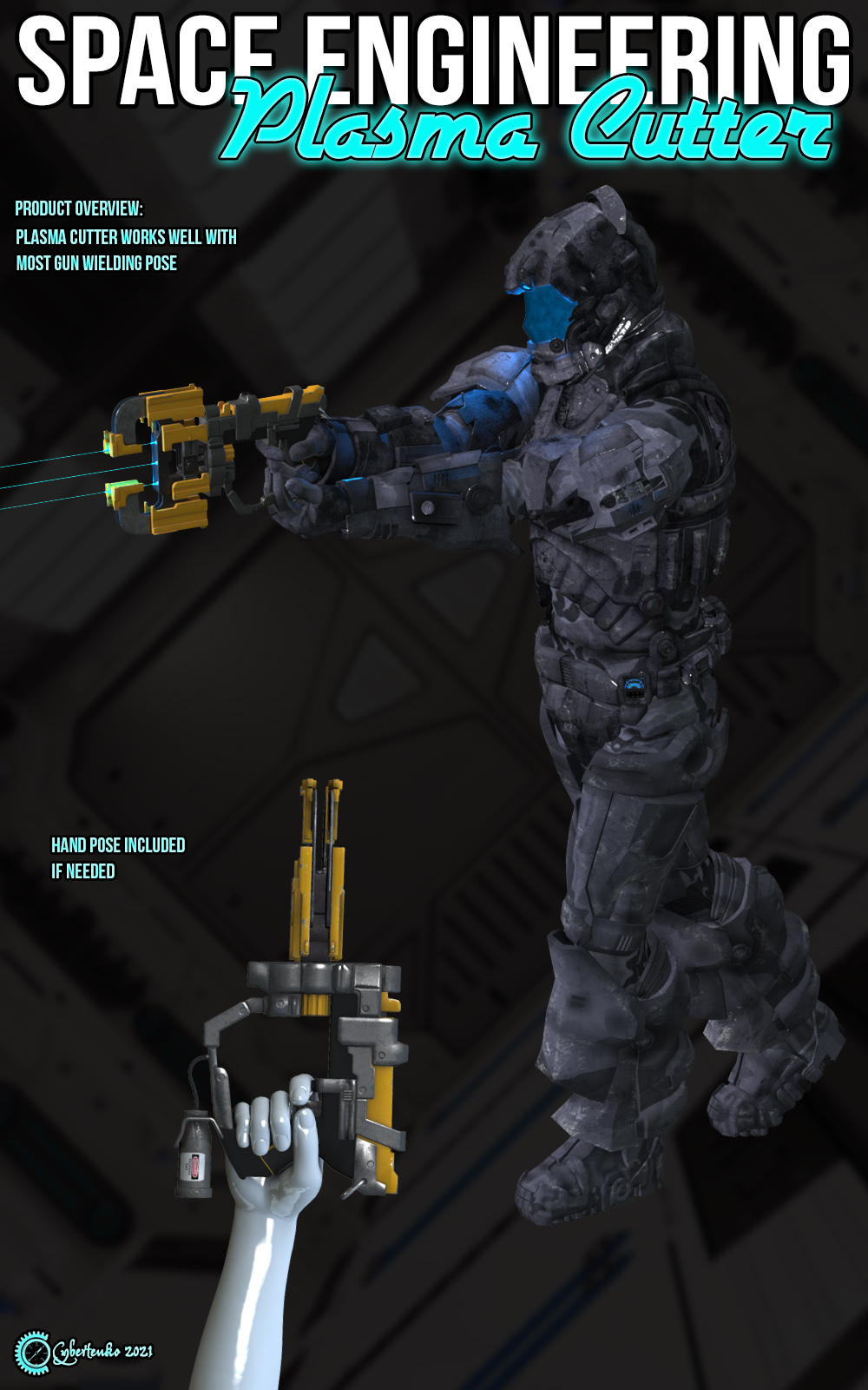 Space Engineering - Plasma Cutter | Daz 3D