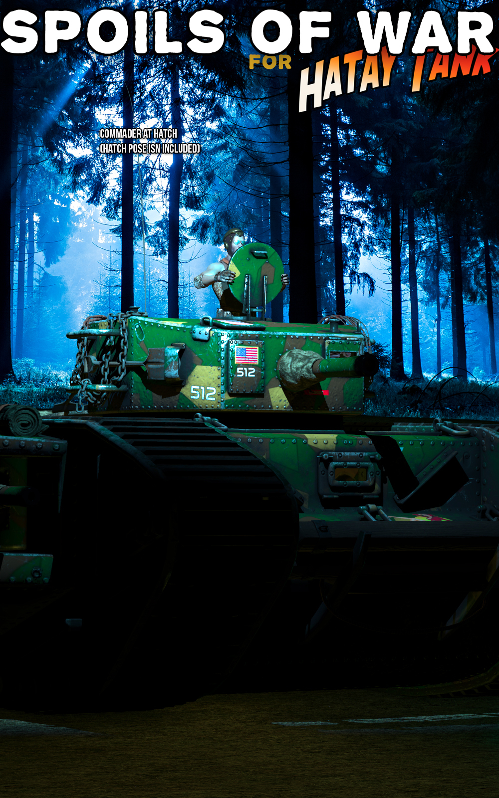 Spoils of War for Hatay Tank | Daz 3D
