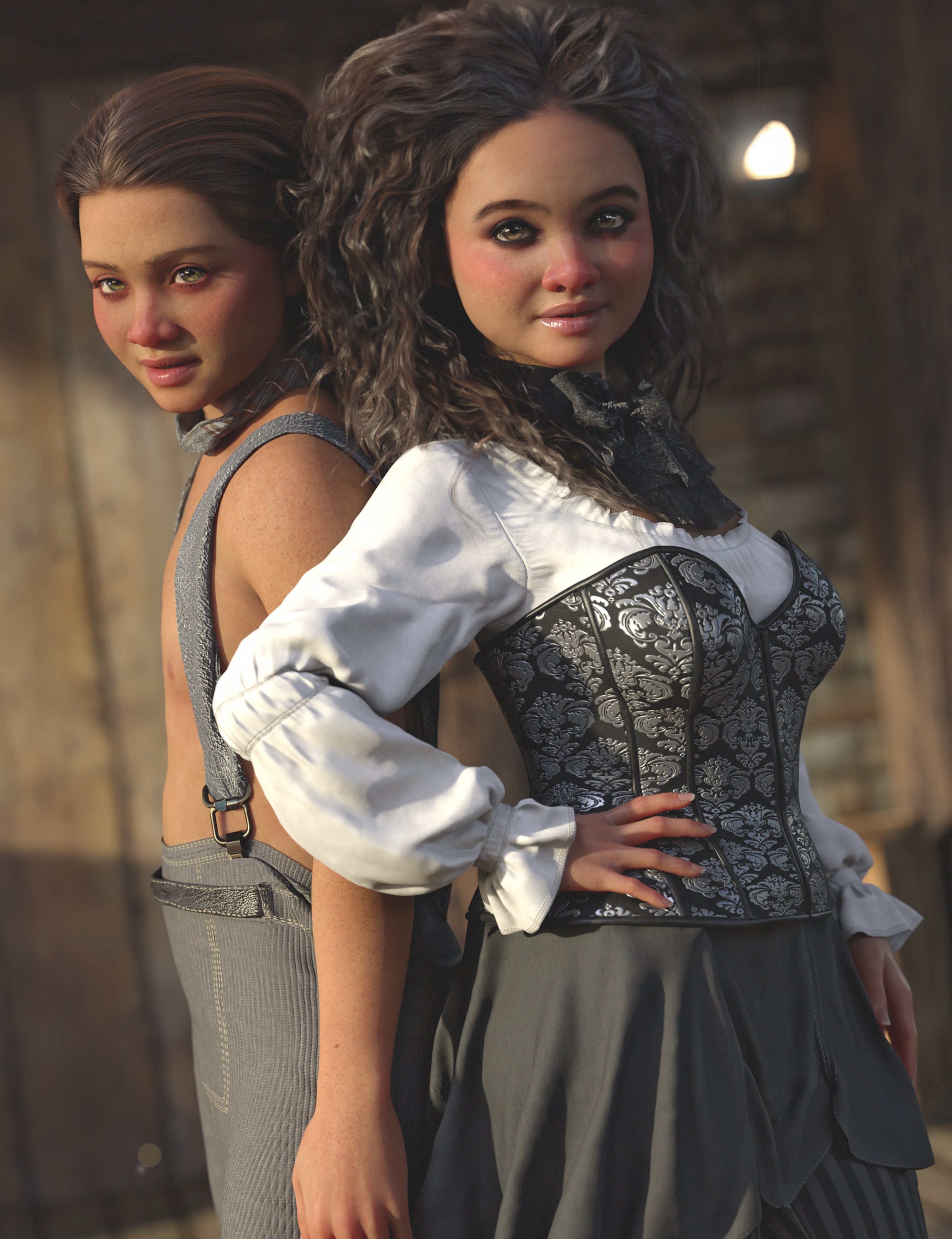 EM3D Forever Poses and Expressions for Bixie and Brixim | Daz 3D