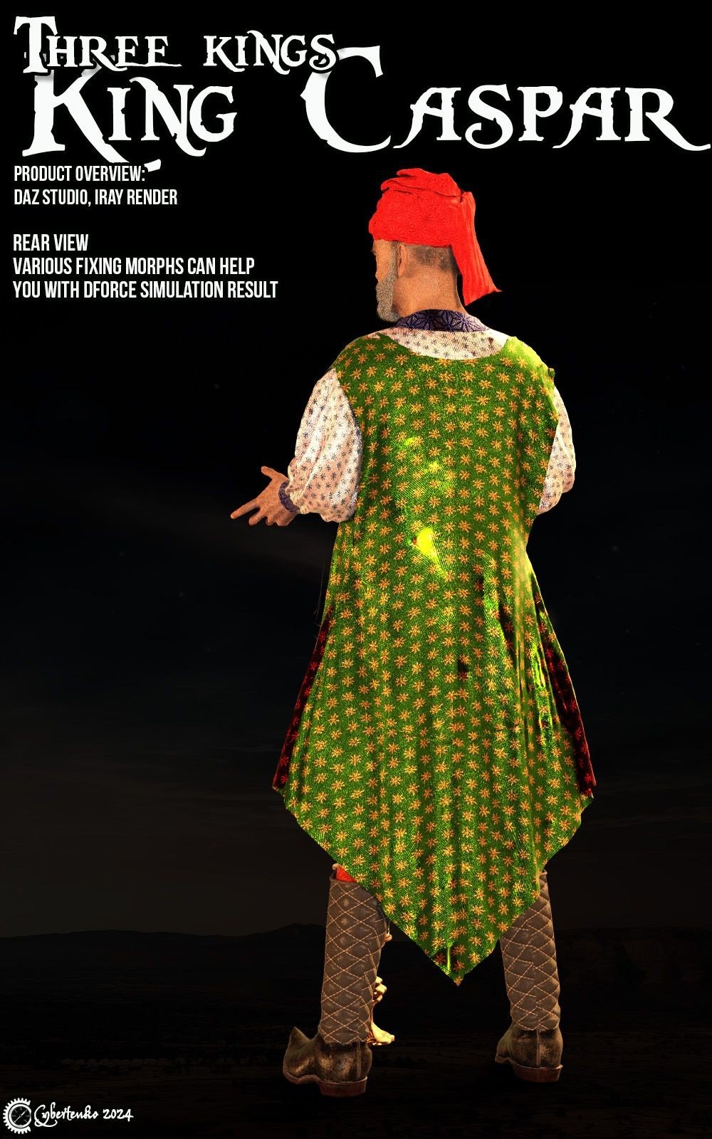 Three Kings - King Caspar - DS | Daz 3D