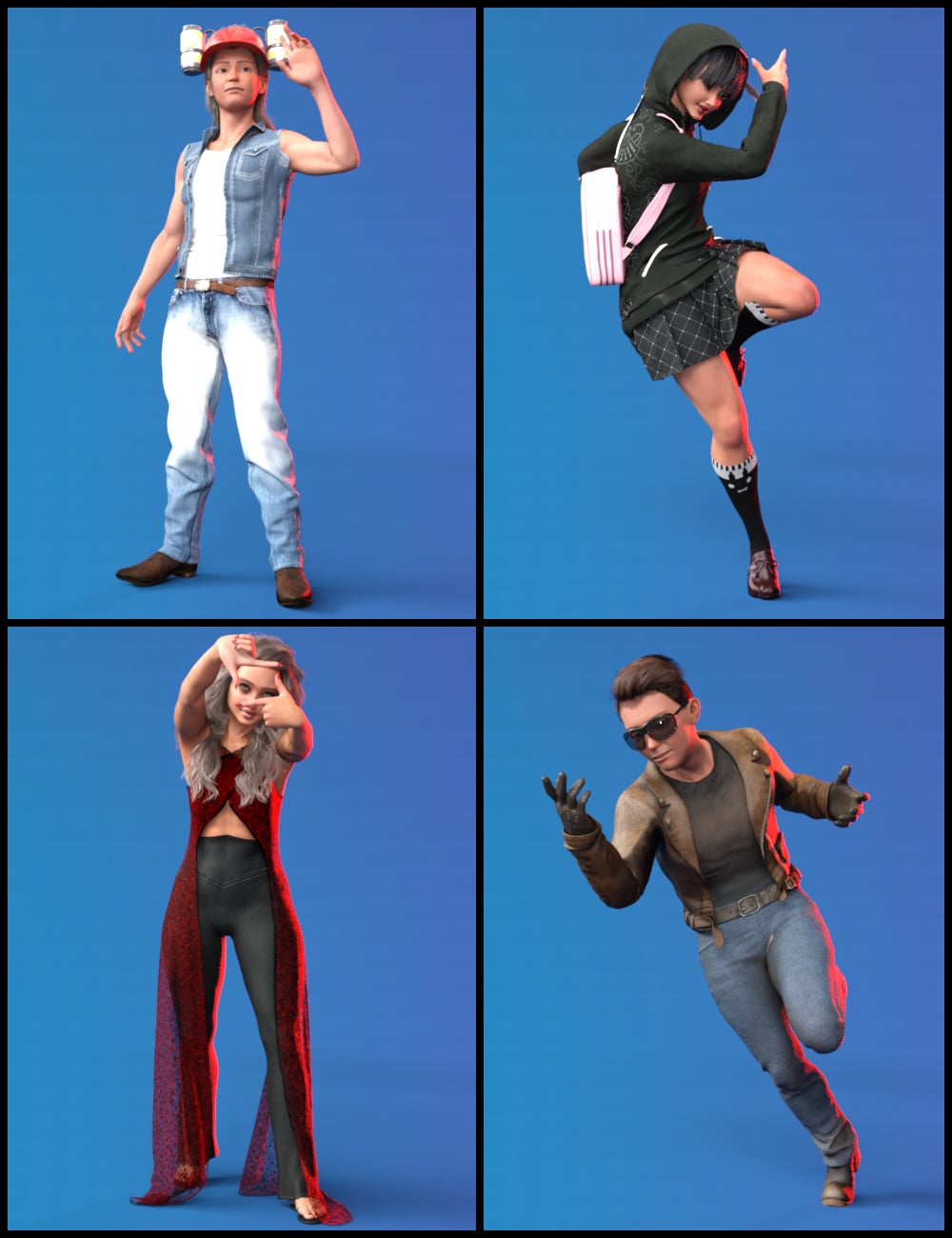 IGD Avatar Yourself Poses for Genesis 9 Bundle | Daz 3D