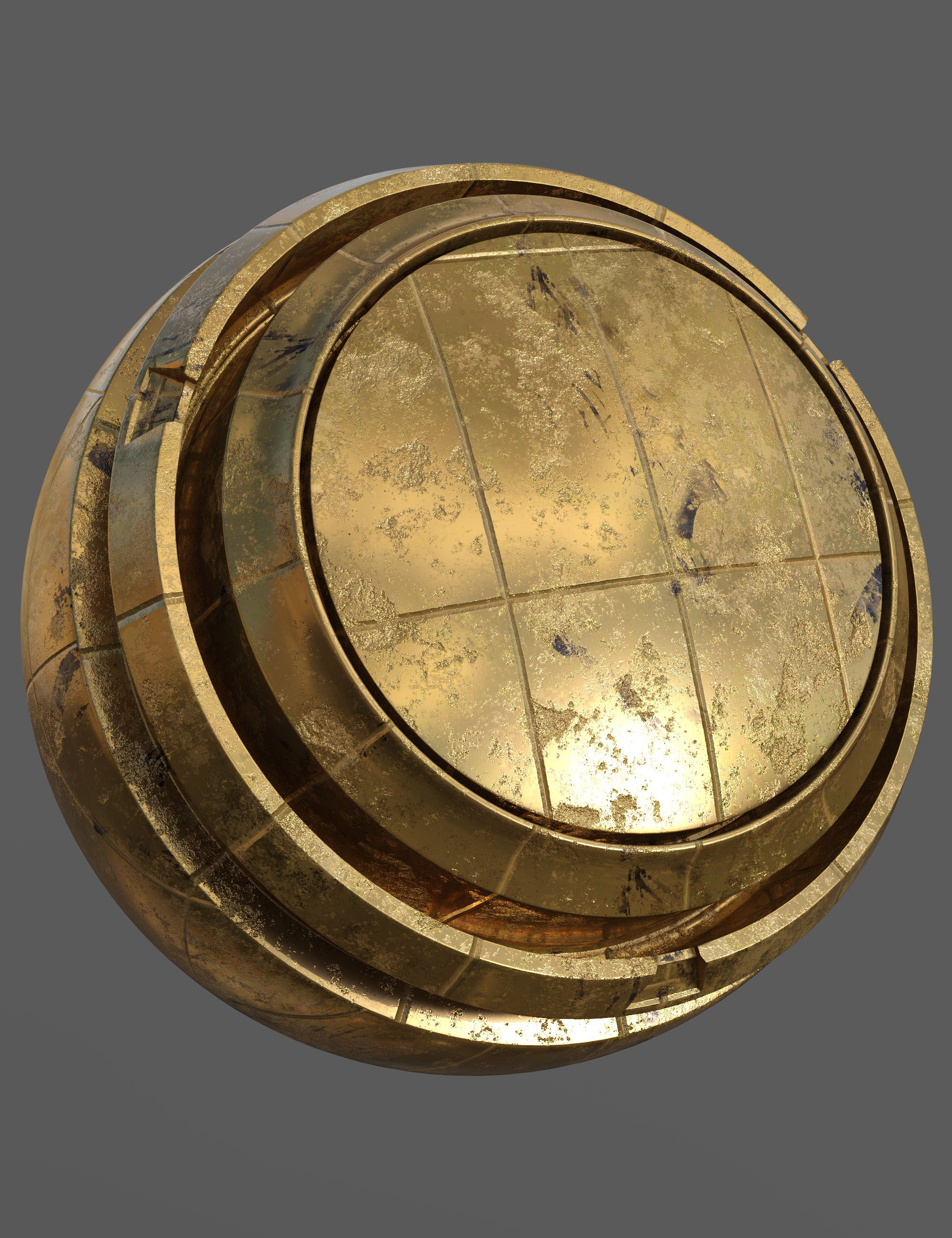 Plated Metal Iray Shaders - MR | Daz 3D