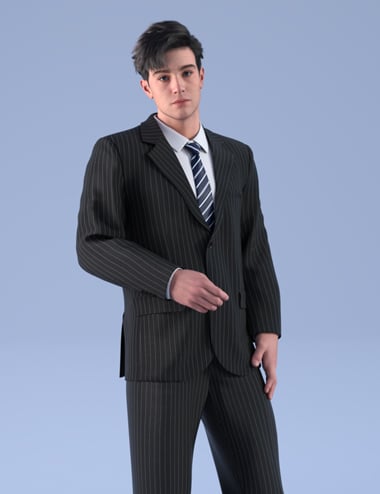 dForce HnC24 Basic Suit Outfits for Genesis 9 | Daz 3D