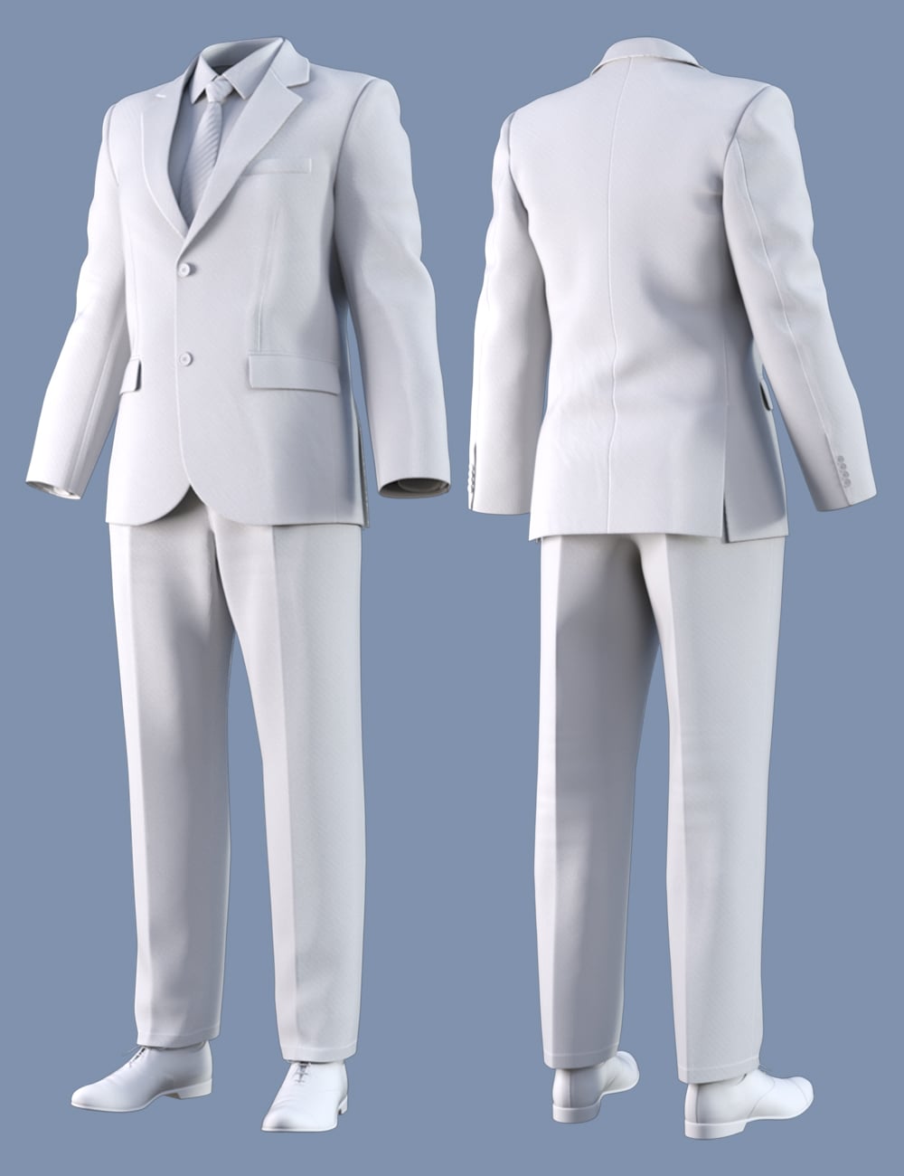 dForce HnC24 Basic Suit Outfits for Genesis 9 | Daz 3D