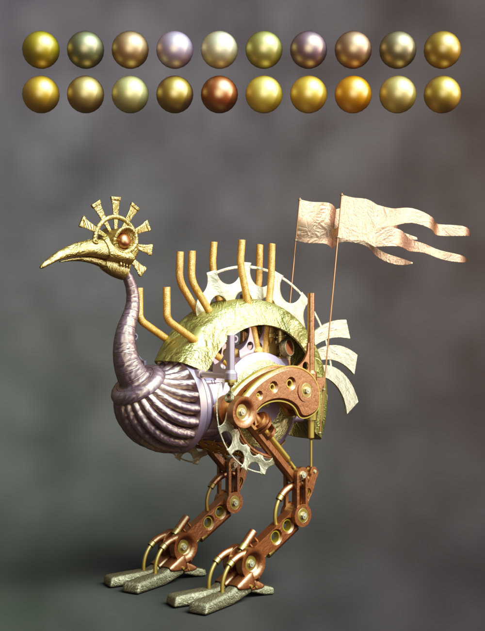 AB Just Gold Shaders | Daz 3D