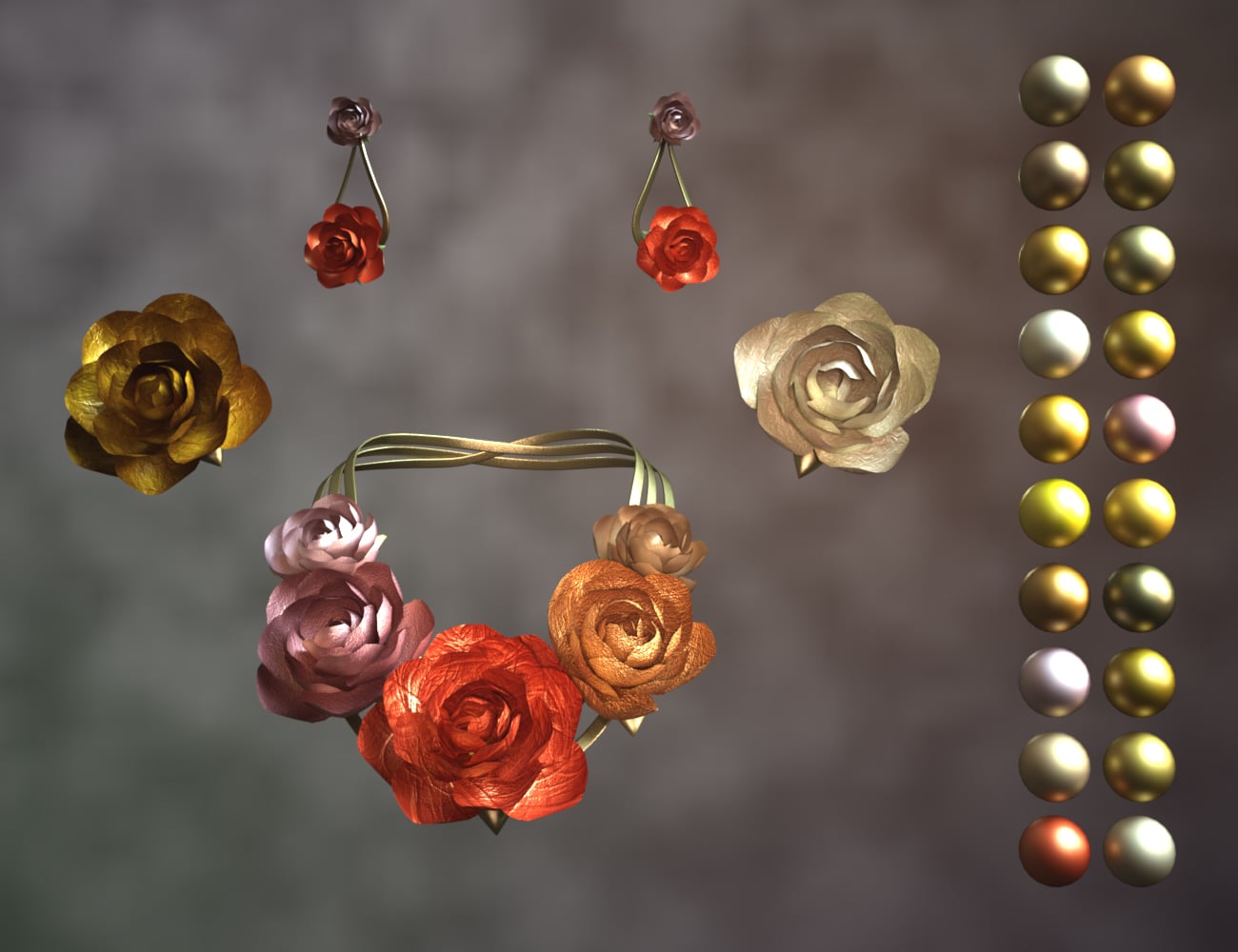 AB Just Gold Shaders | Daz 3D