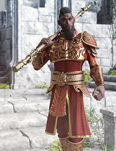 dForce Imperial King Armor for Genesis 9 | Daz 3D