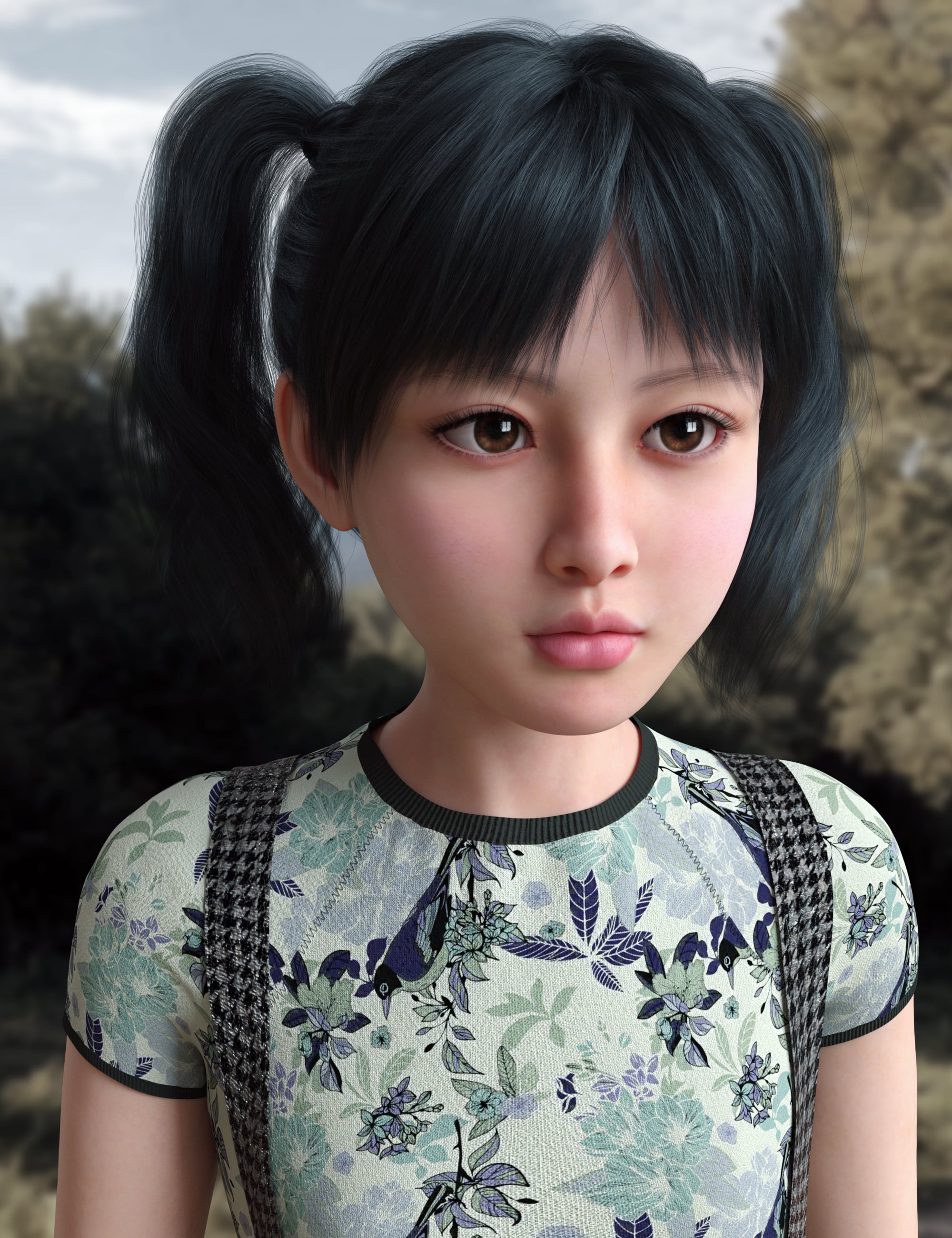 Vo Hyman Young HD for Genesis 9 | Daz 3D