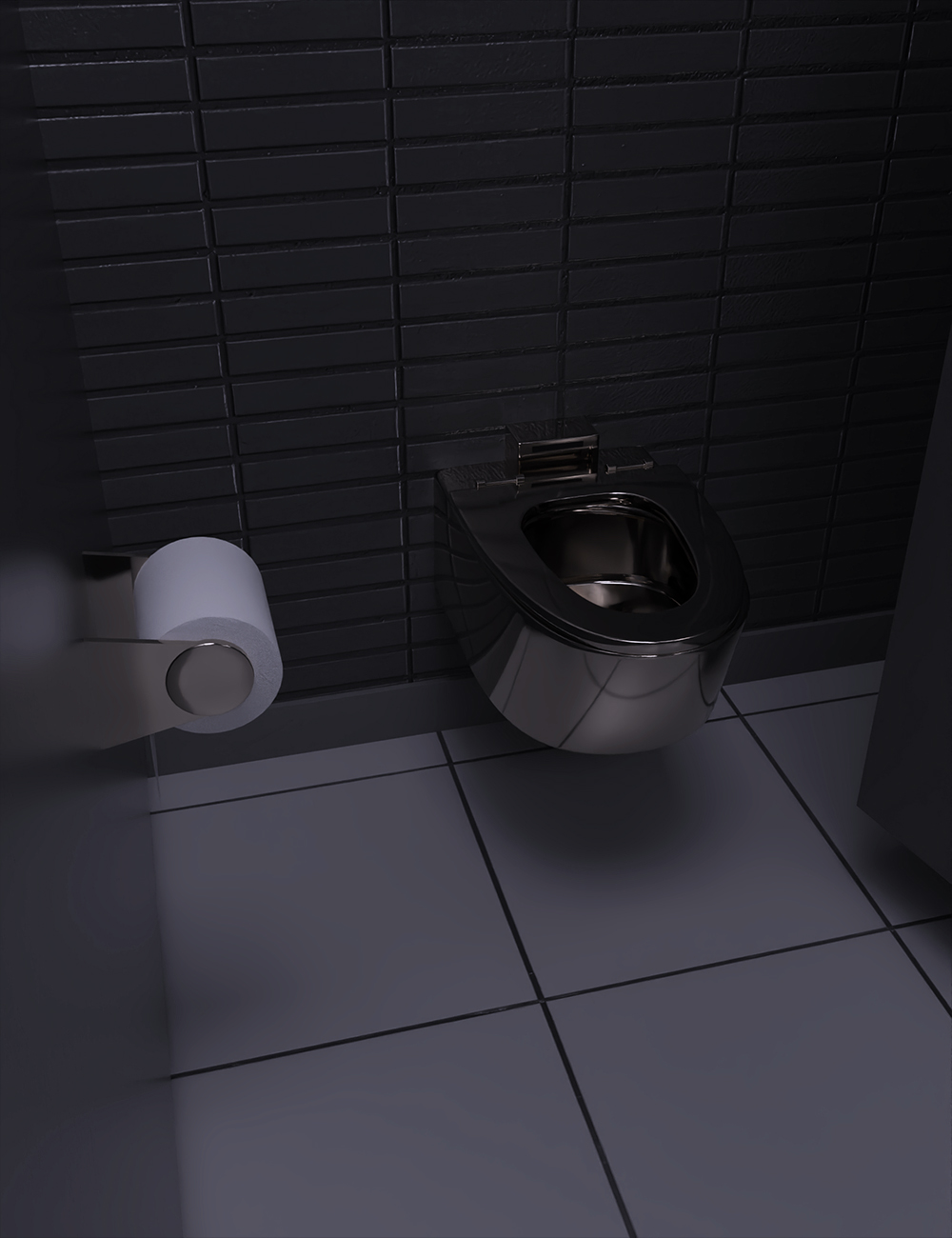 Restroom Interior | Daz 3D