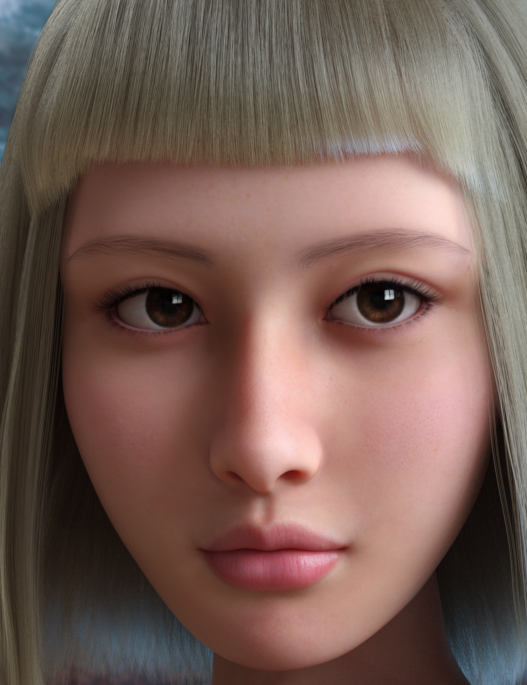 Vo Hyman HD for Genesis 9 Character and Hair Bundle | Daz 3D