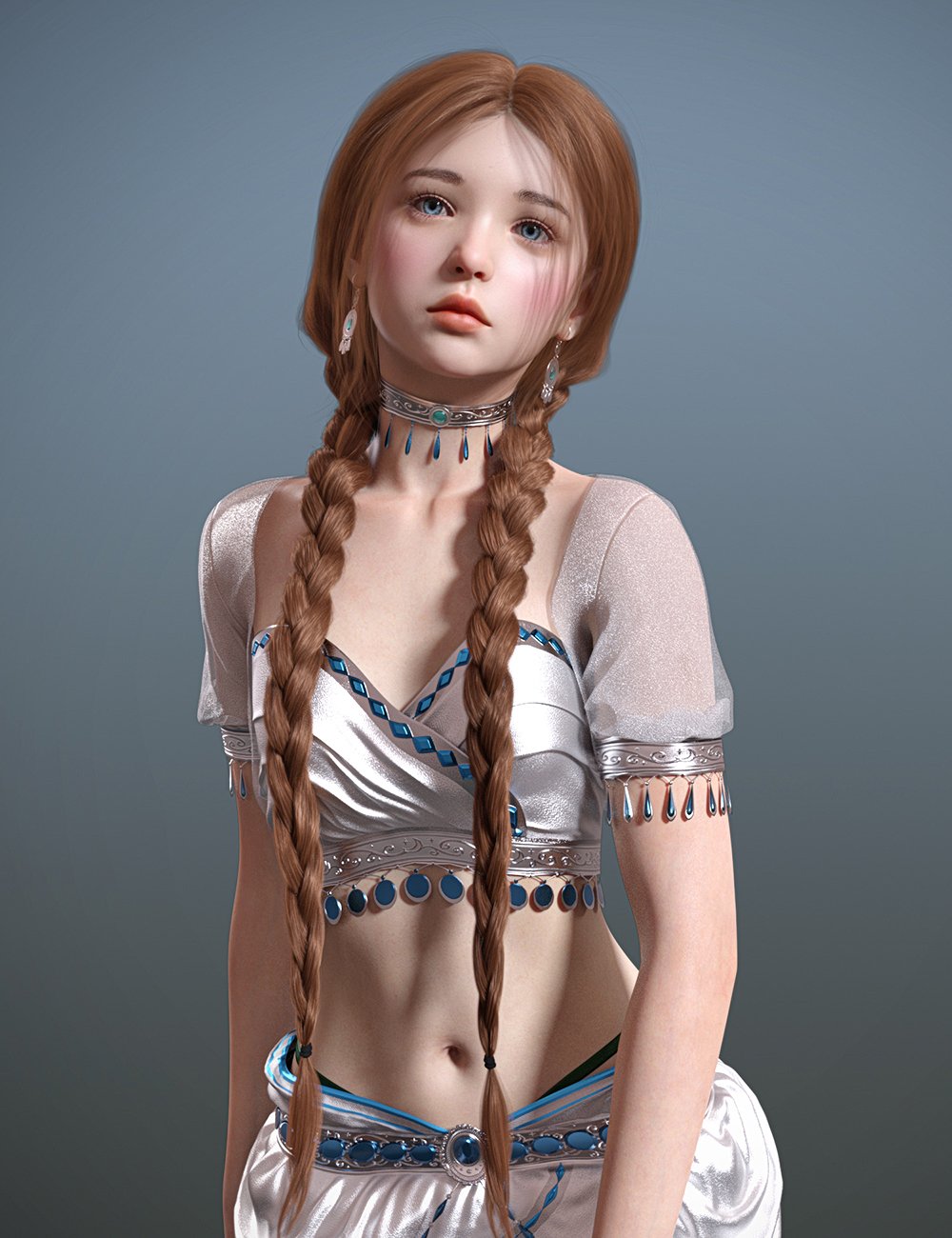 MB Cerra HD for Genesis 9 Feminine ⋆ Freebies Daz 3D