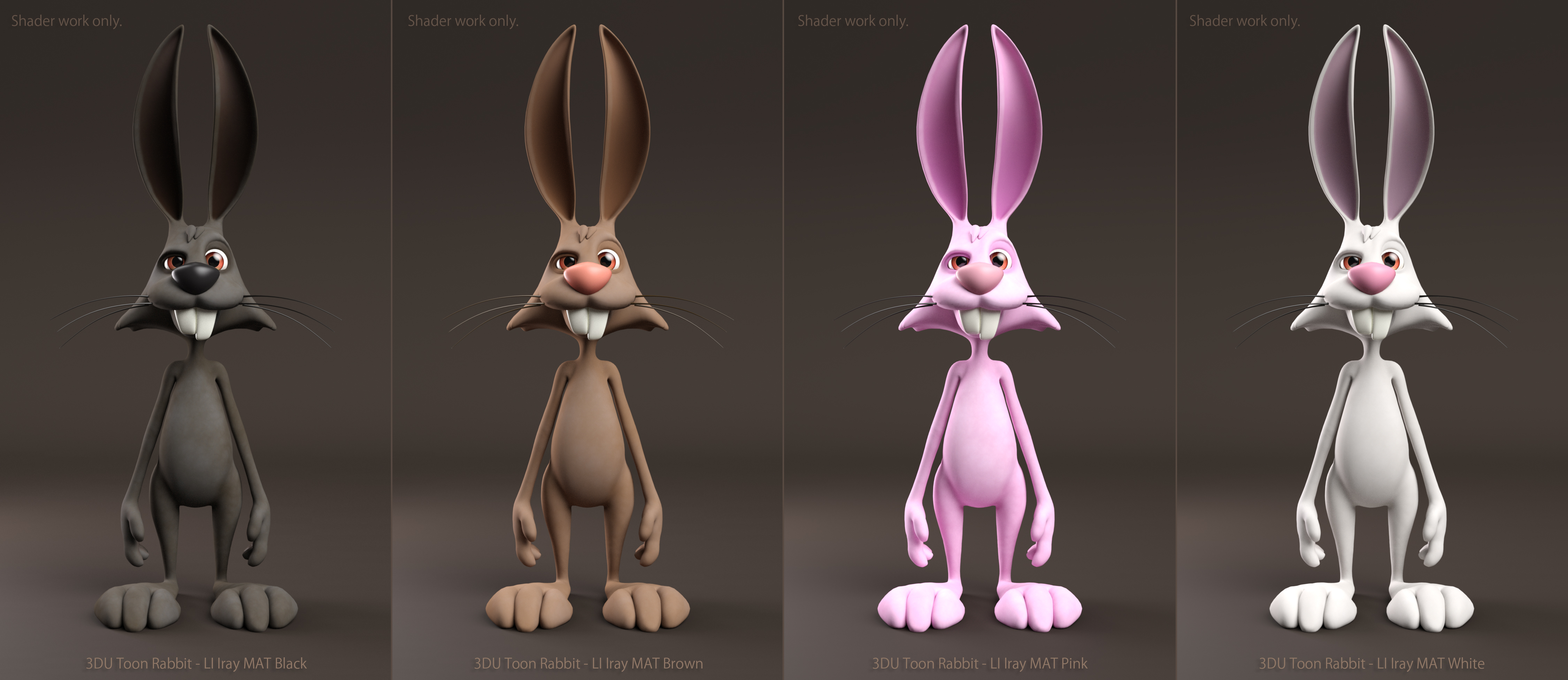 LI FUR - For Toon Rabbit | Daz 3D