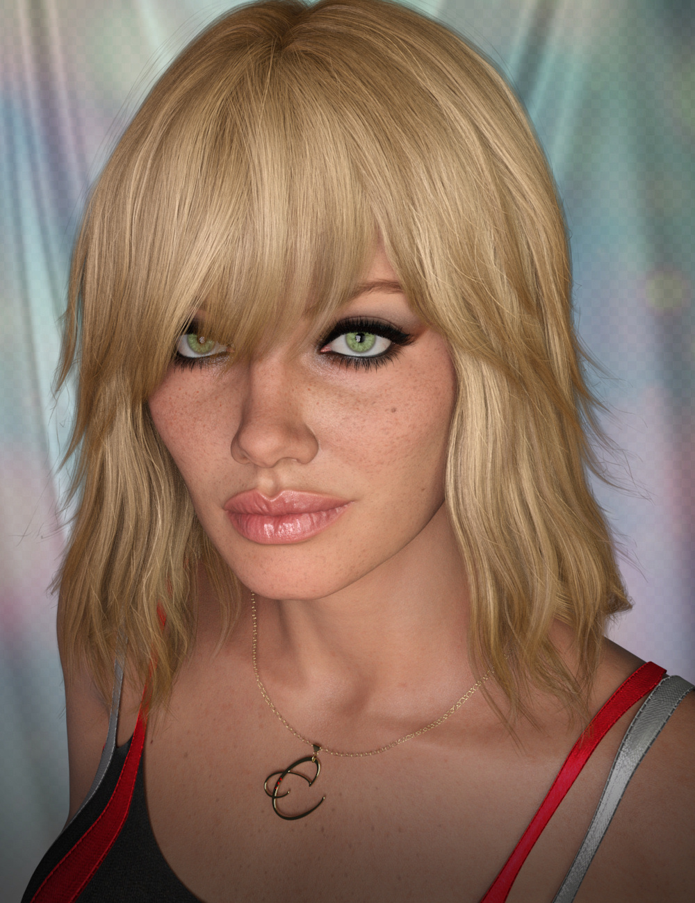 Touchable Classic Messy Bob | Daz 3D