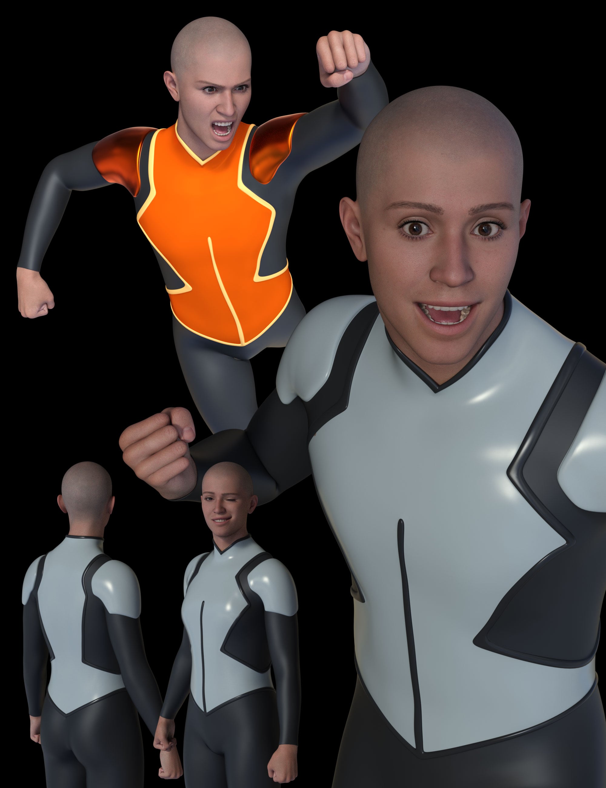 Bodysuit 018 MMKB Genesis 9 | Daz 3D