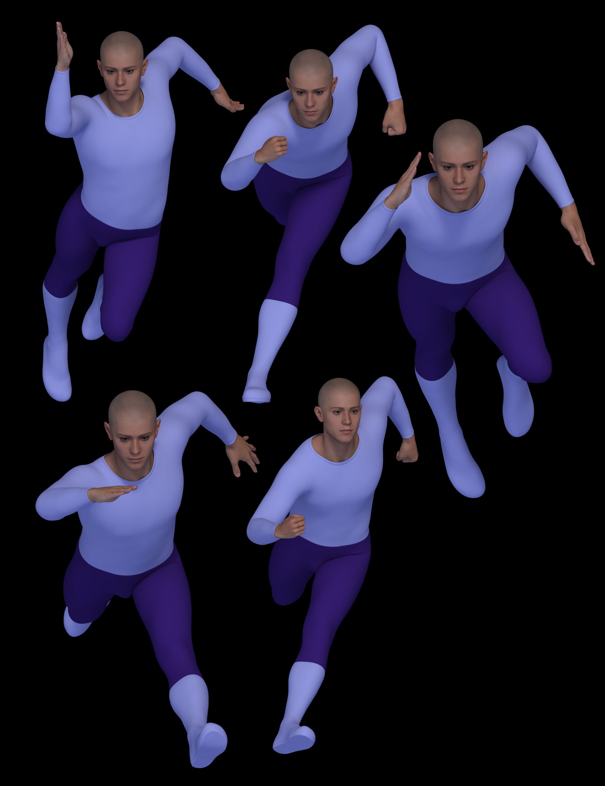 MightyMite Poses 002 Genesis 9 | Daz 3D