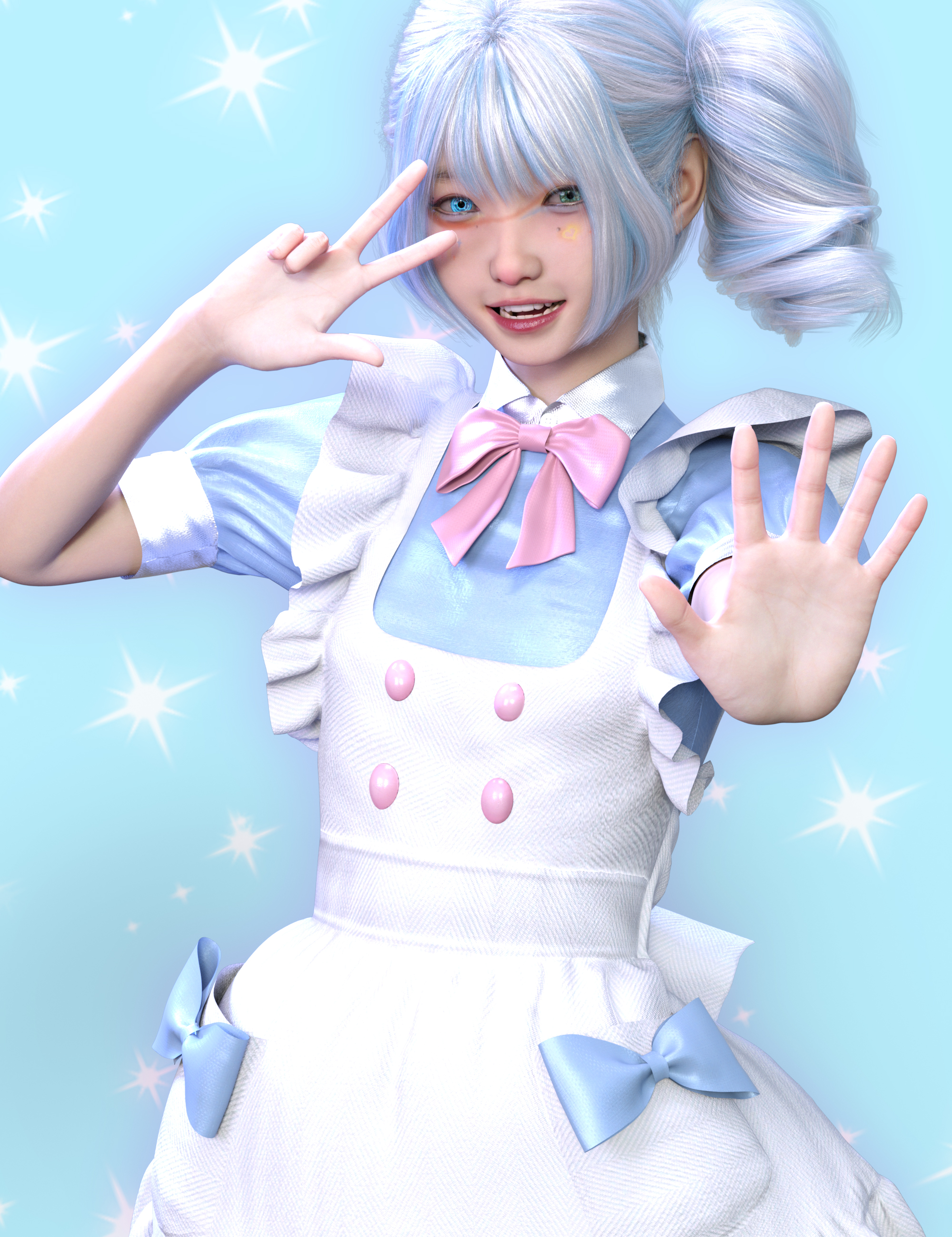 CNB Rikka HD for Genesis 9 Female | Daz 3D