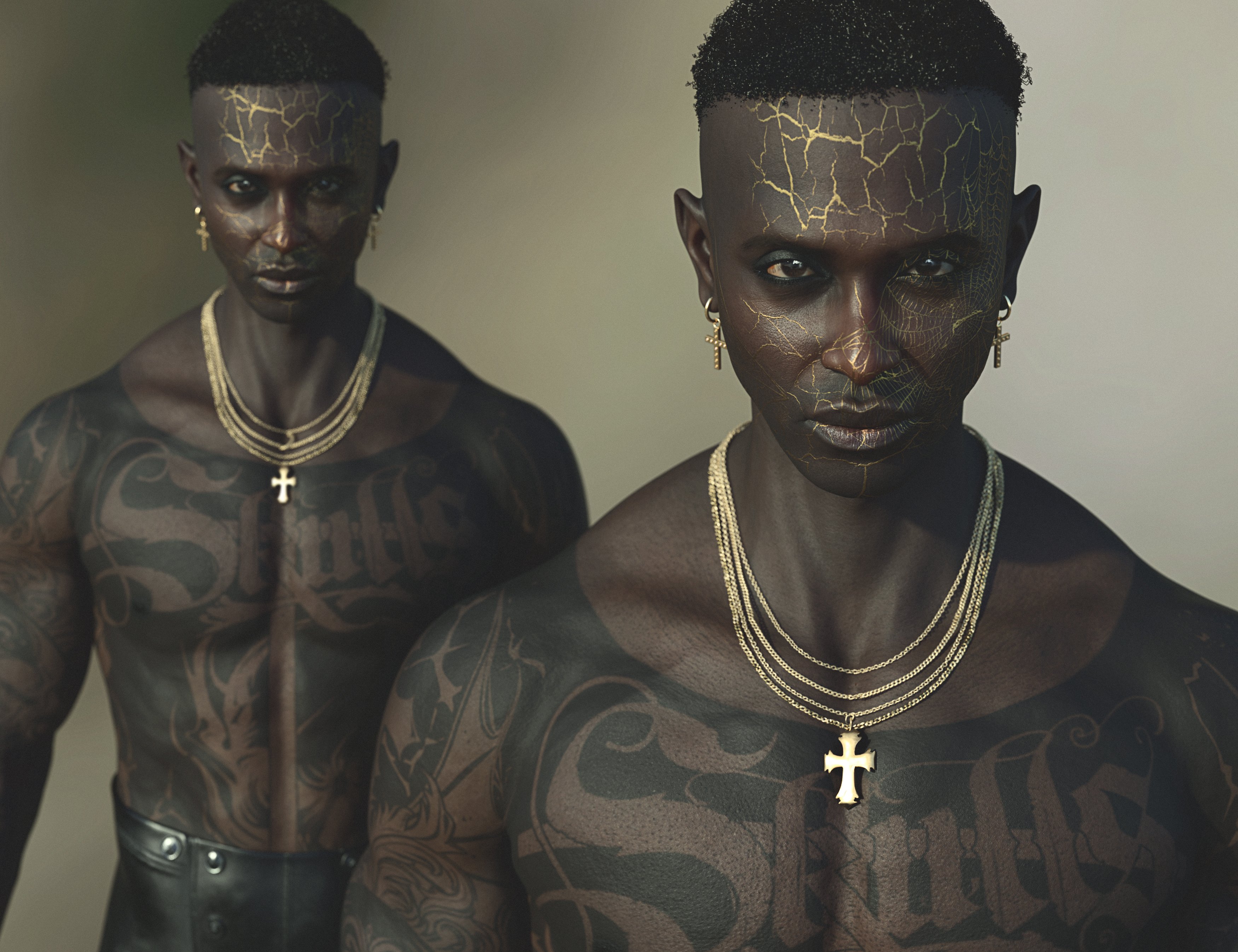Sacred Collective Gothic Tattoos for Genesis 9 | Daz 3D