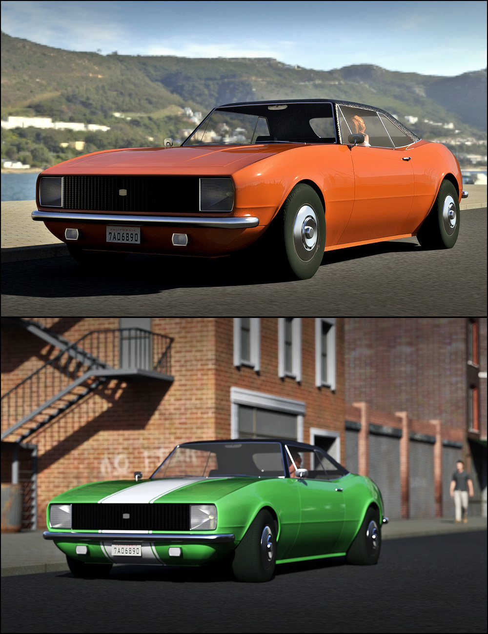 70s Sports Car | Daz 3D