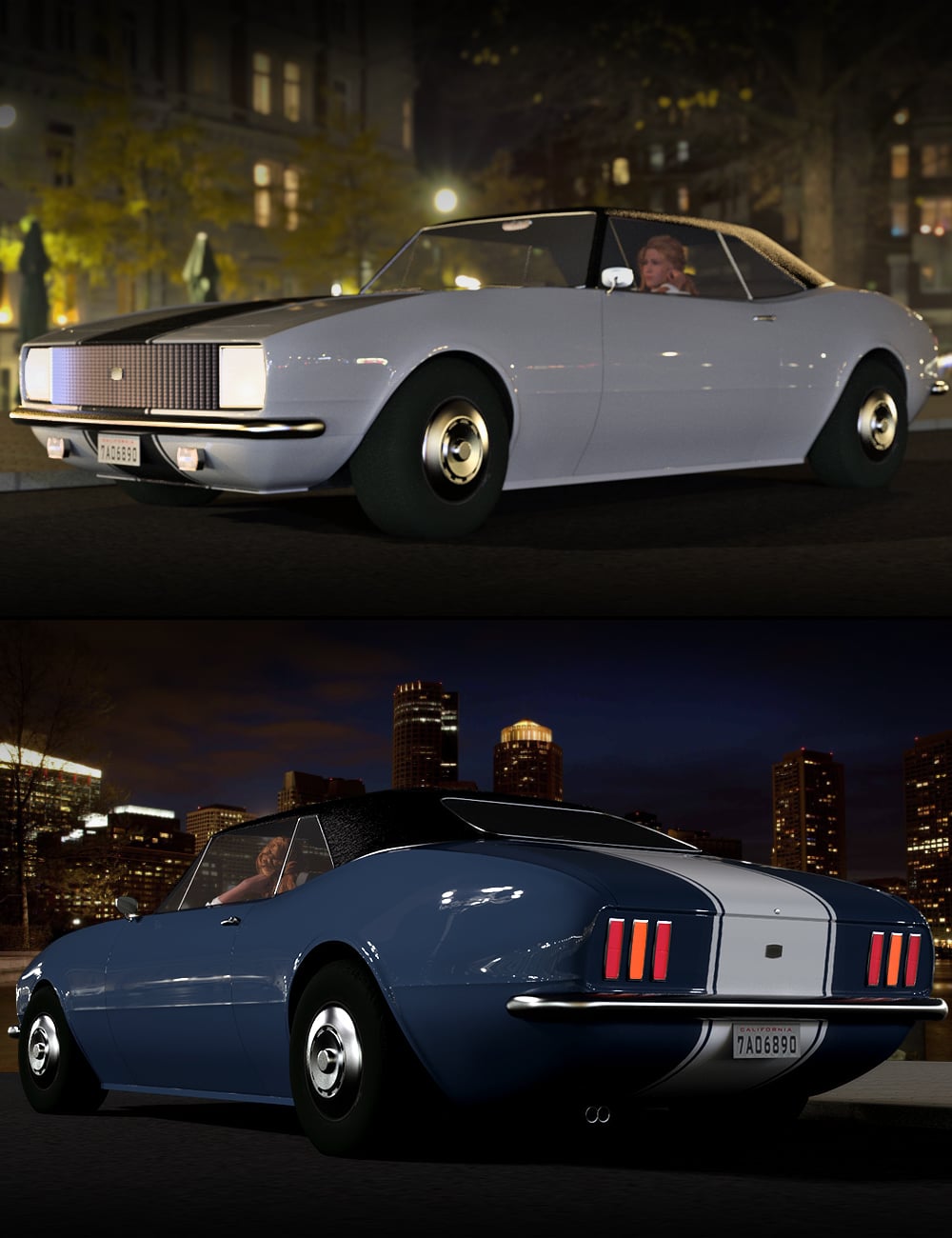 70s Sports Car | Daz 3D