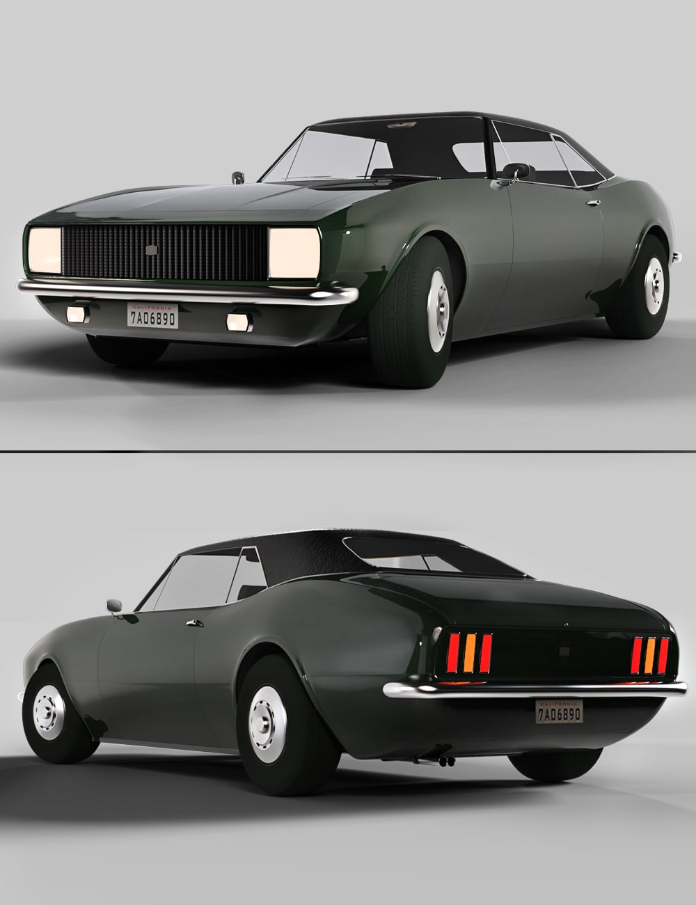 70s Sports Car | Daz 3D